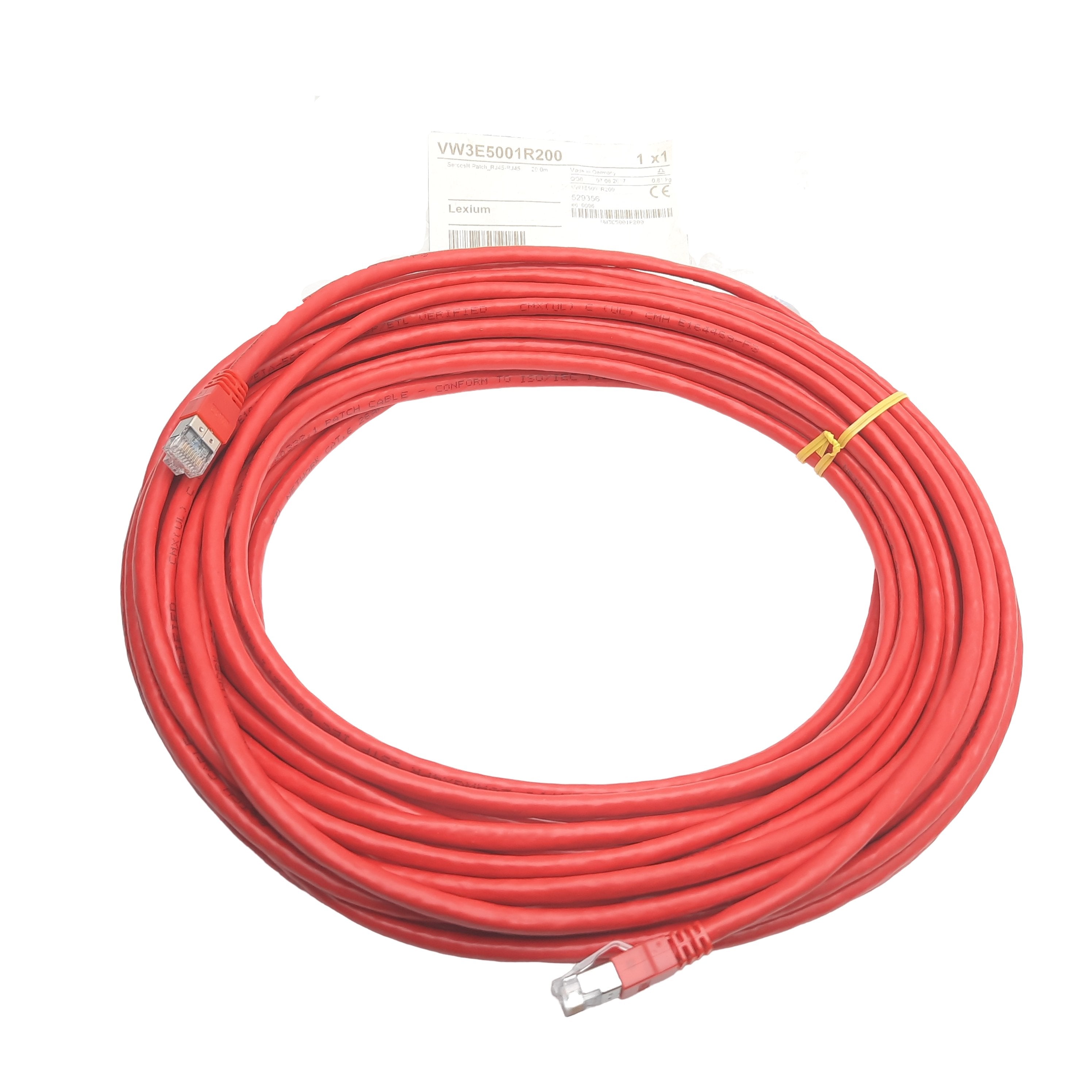 Schneider Electric VW3E5001R200 SERCOS 3 Motion Cable RJ45 Connectors ...