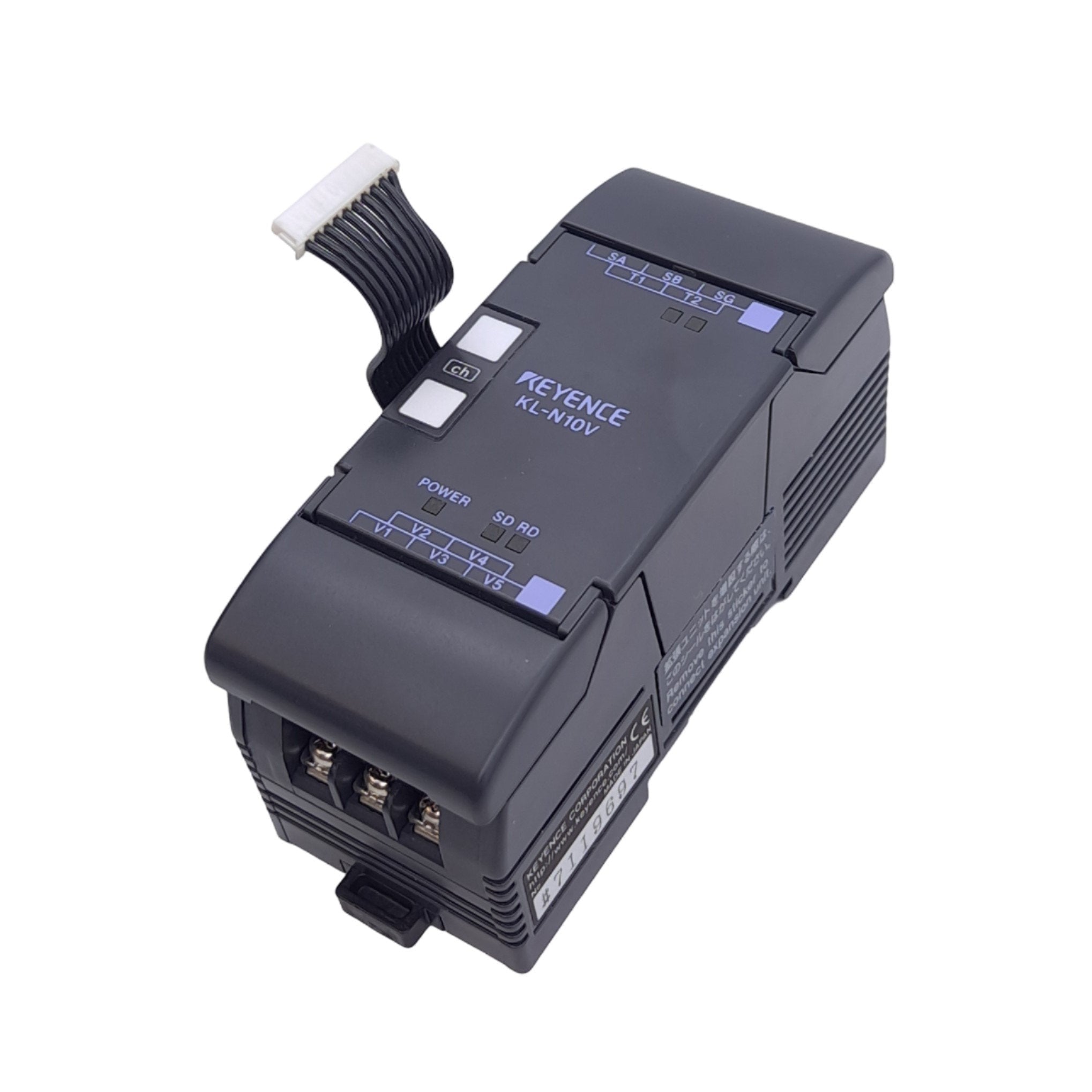 Keyence KL-N10V PLC KL Link Adapter for KV Series, f/2 Encoding, 5Mbps ...