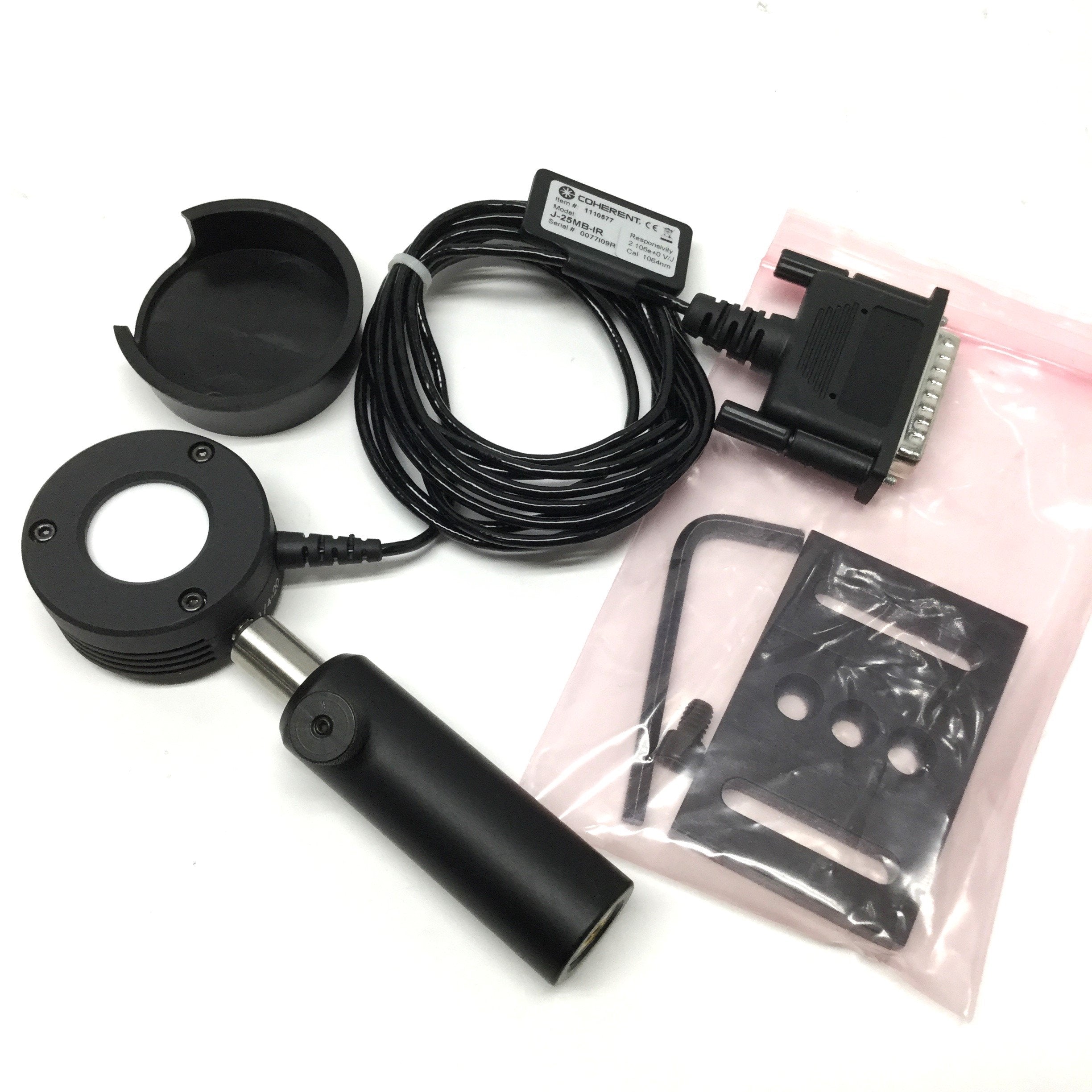 Coherent J-25MB-IR Pyroelectric Laser Pulse Energy Sensor 1.5mJ-3J, 53 ...