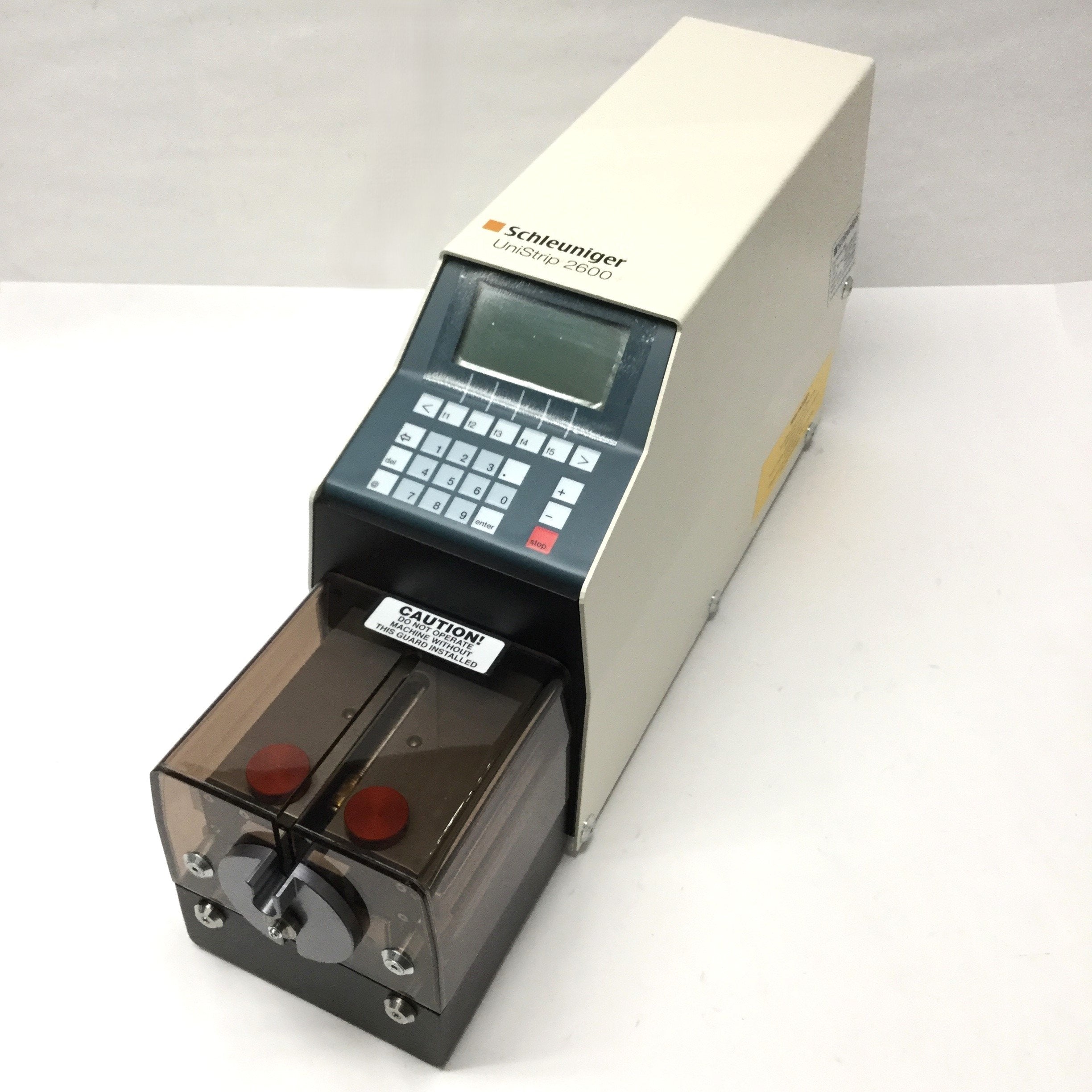 Schleuniger UniStrip 2600 Stripping Machine 32-6AWG Wire, Ø9mm Cable ...