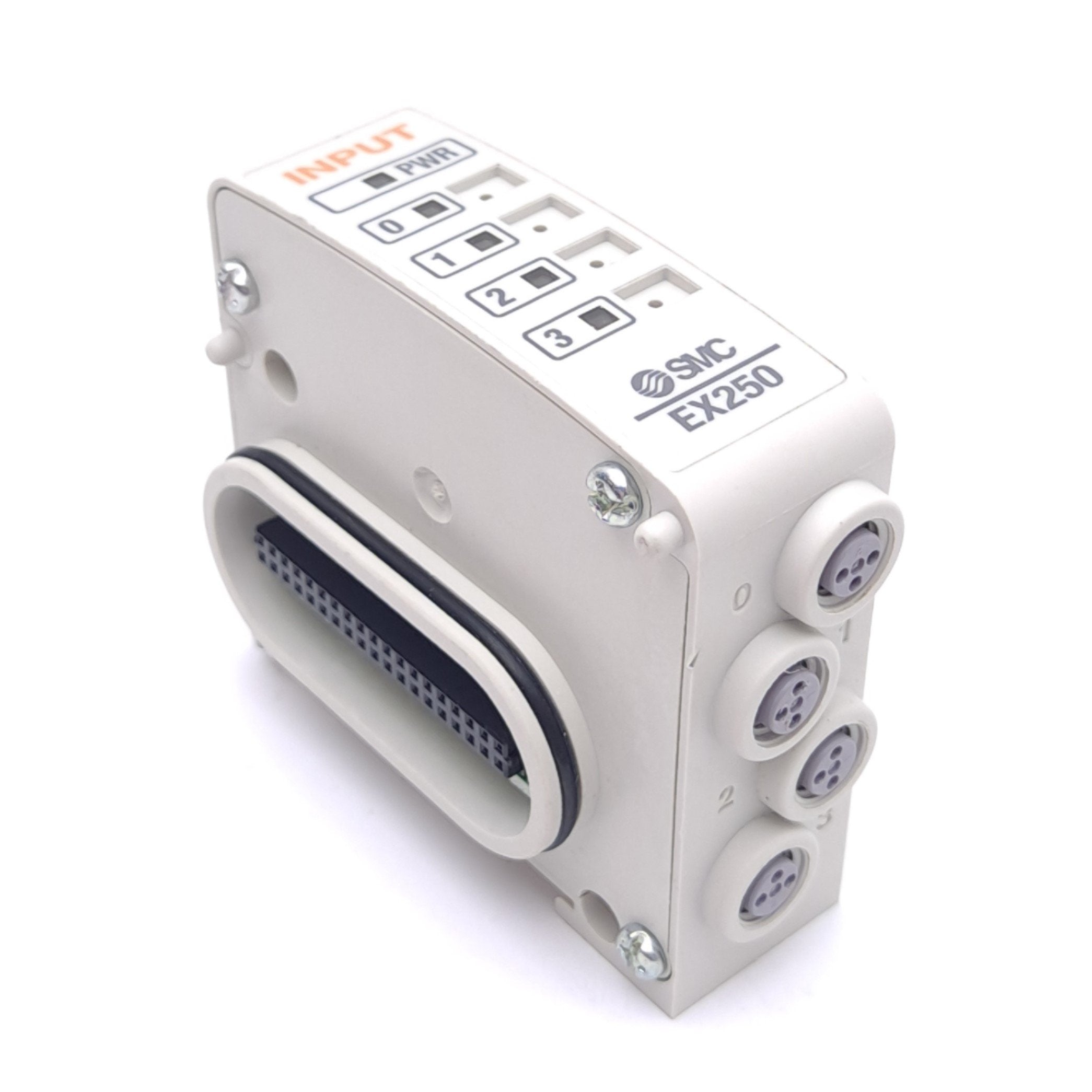 SMC EX250-IE3 SI Input Module, 4-Point M8 3-Pin, PNP/NPN Switch, 24VDC ...