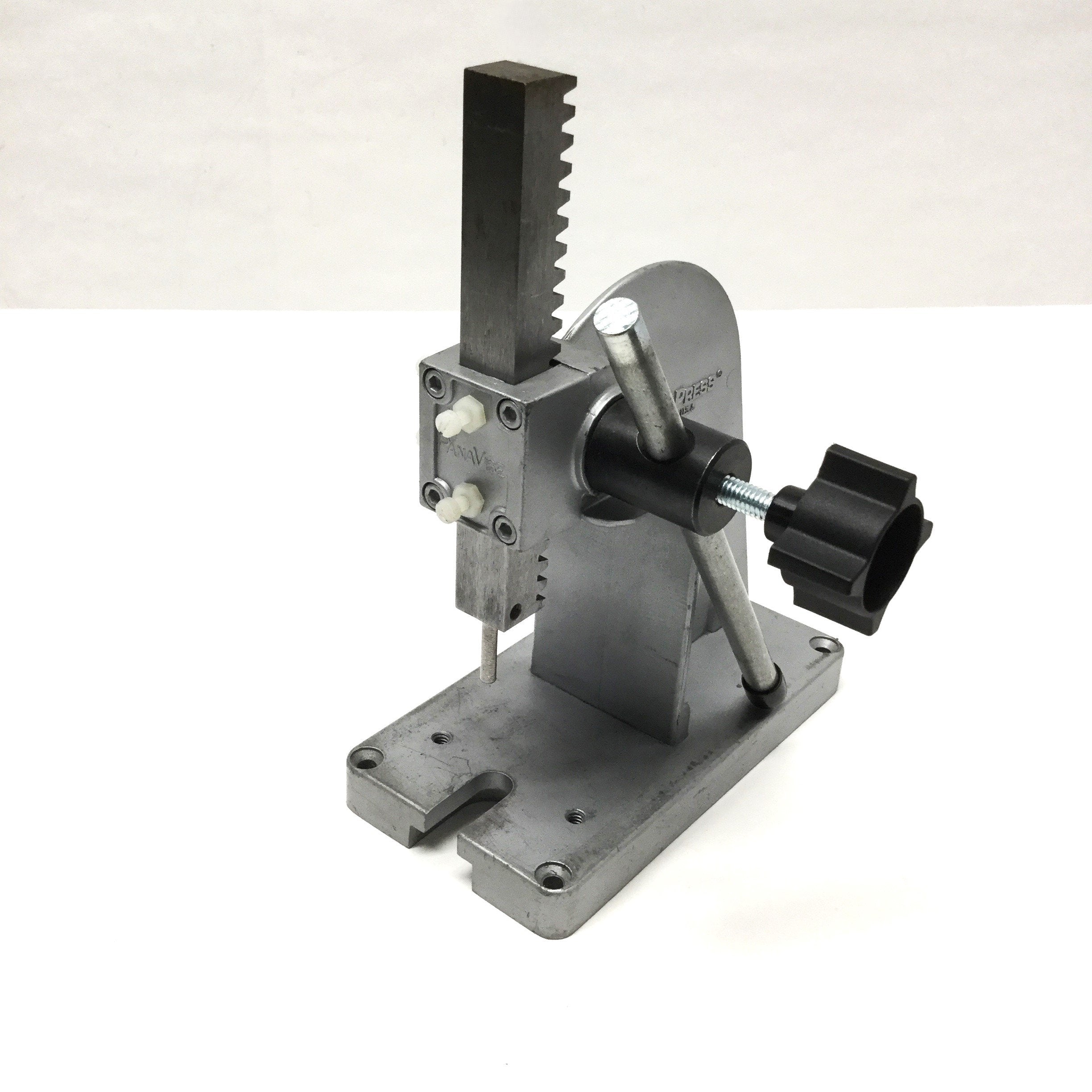 PanaVise 502 PanaPress Bench Top Miniature Arbor Press, 1/4-Ton, 4" St ...