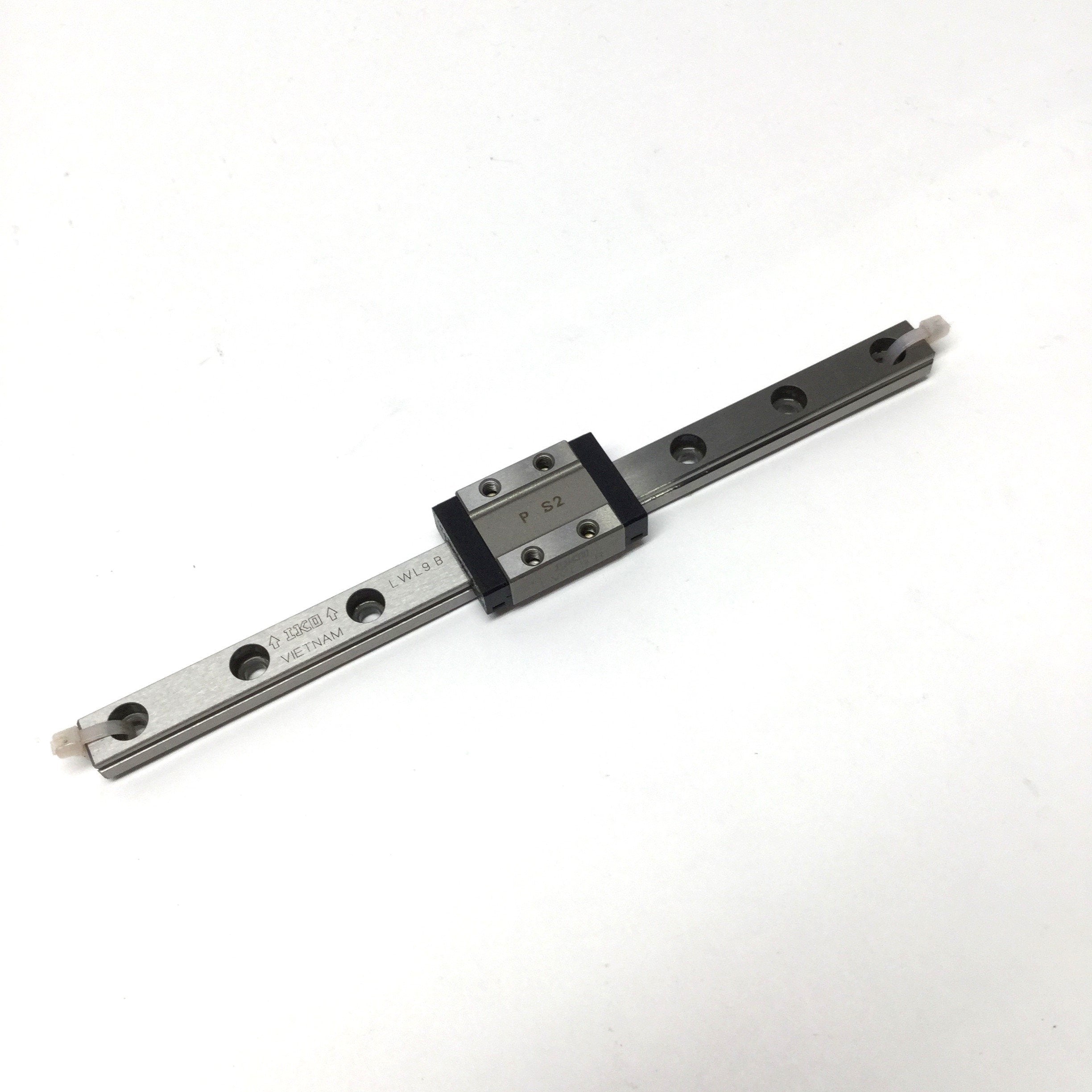 IKO LWL9B Linear Ball Bearing Carriage Slide on 155mm Guide Rail, 9mm ...
