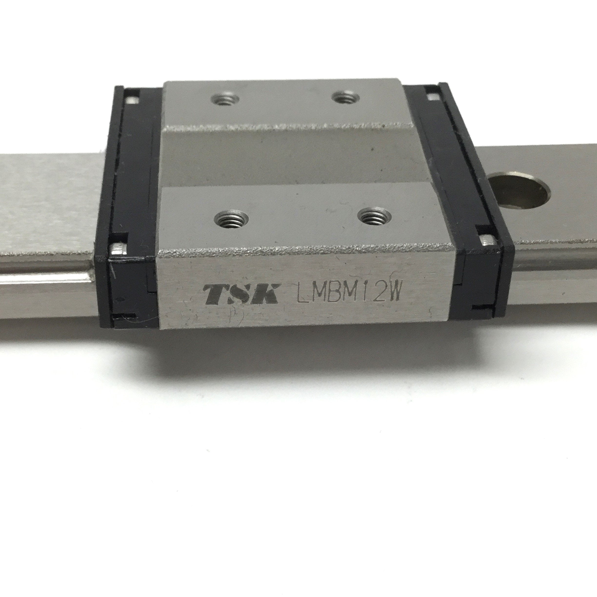 TSK LMBM12W Mini Runner Block Linear Ball Bearing Carriage on 390mm Gu ...