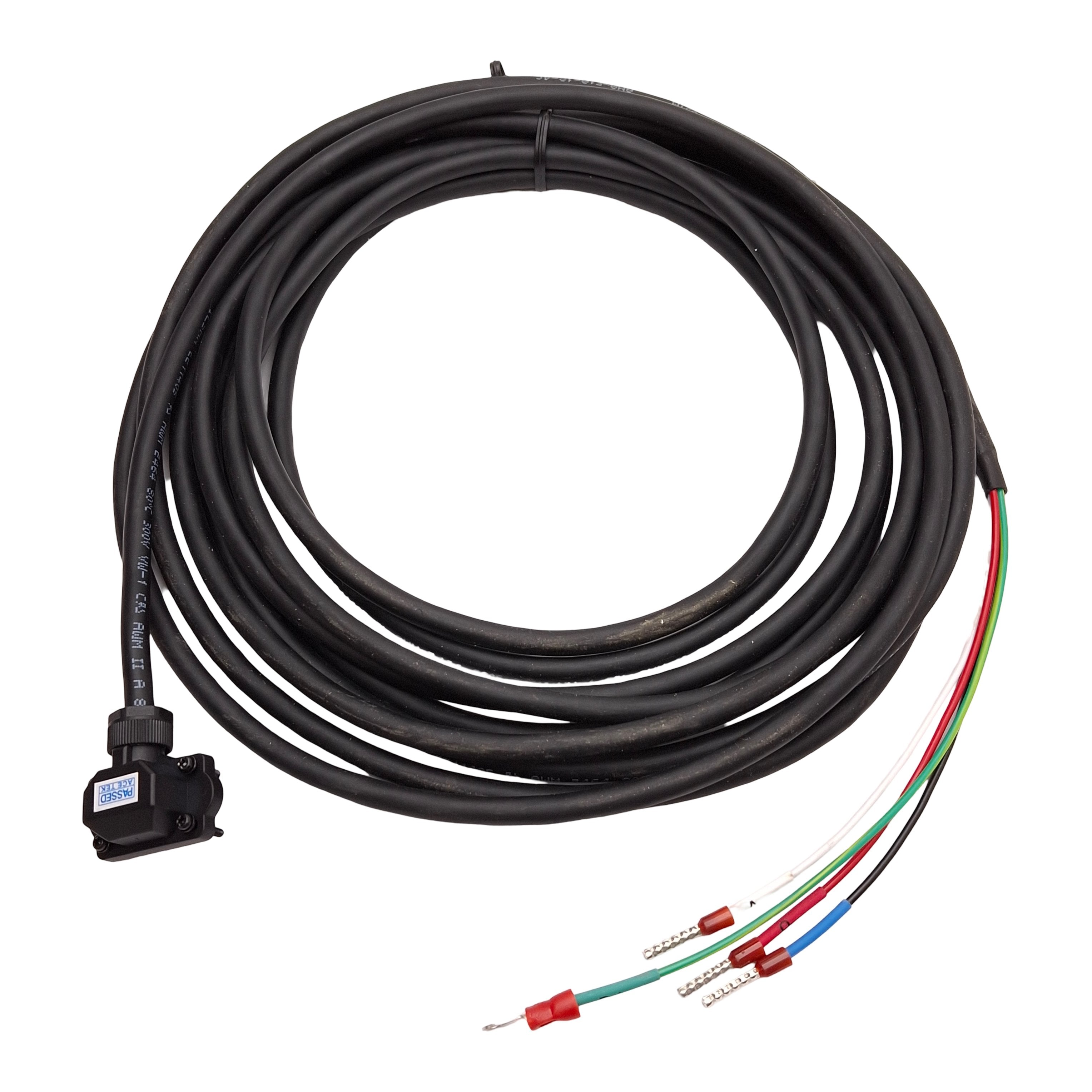 Parker Compumotor APCS-PN05LS P-Series Servo Motor Power Cable, 5m Lon ...