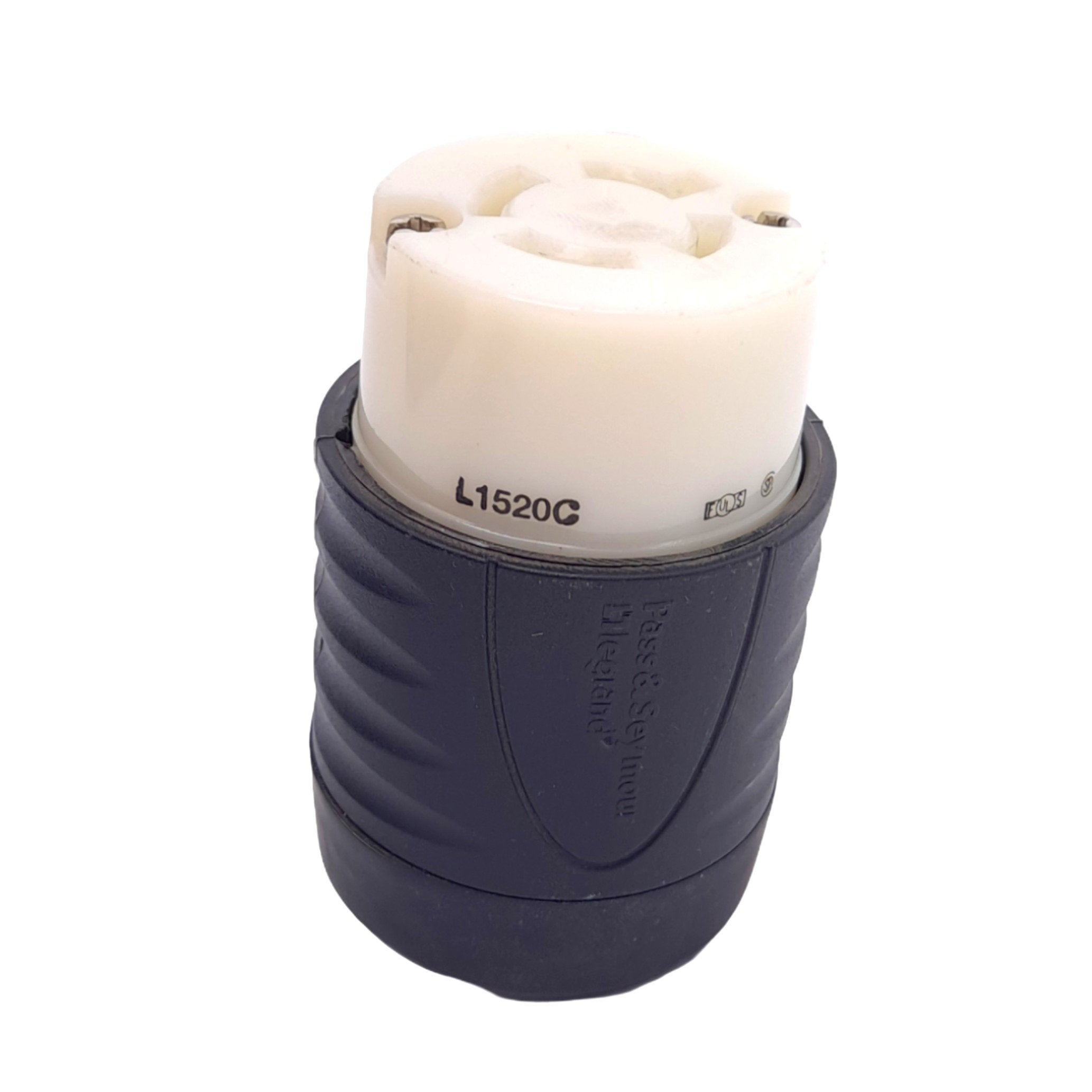 Pass & Seymour L1520C Turnlok Female Locking Plug, 20A 250V AC/DC, 3-P ...