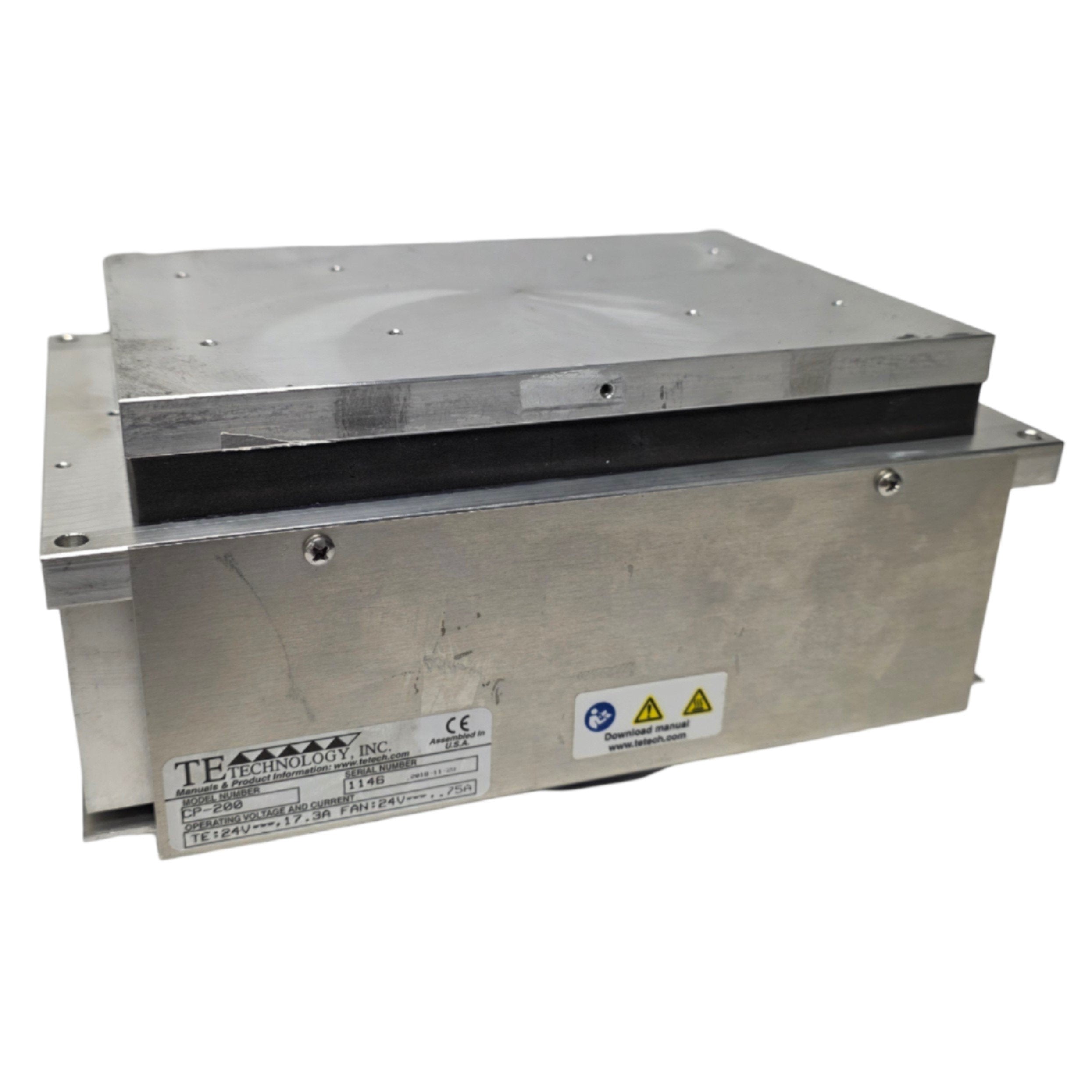 TE Technology CP-200 Peltier Thermoelectric Cold Plate Cooler 24VDC 17 ...