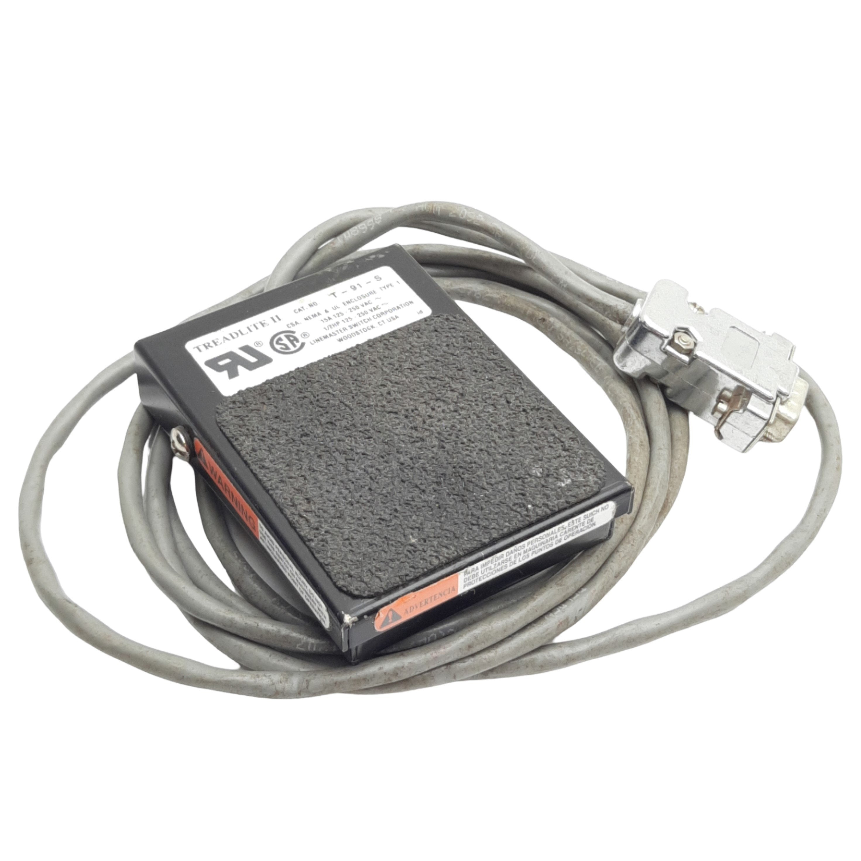 Loctite CL25 88653 Treadlite II Foot Switch / Pedal, DB9M, Momentary ...