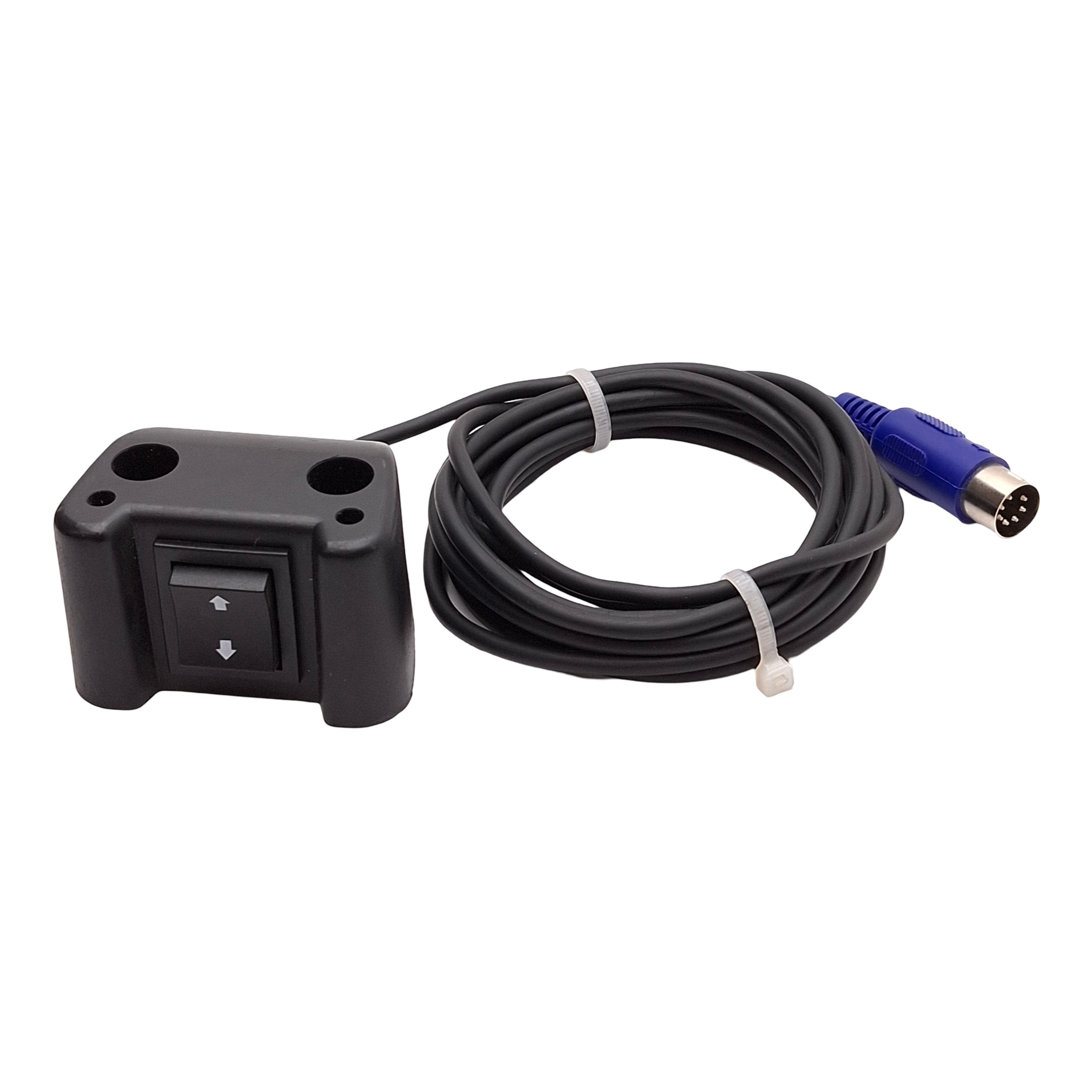 Suspa Movotec 645-02542 Lift System Control Switch, 7-Pin DIN Male, 3m – Next Day Automation