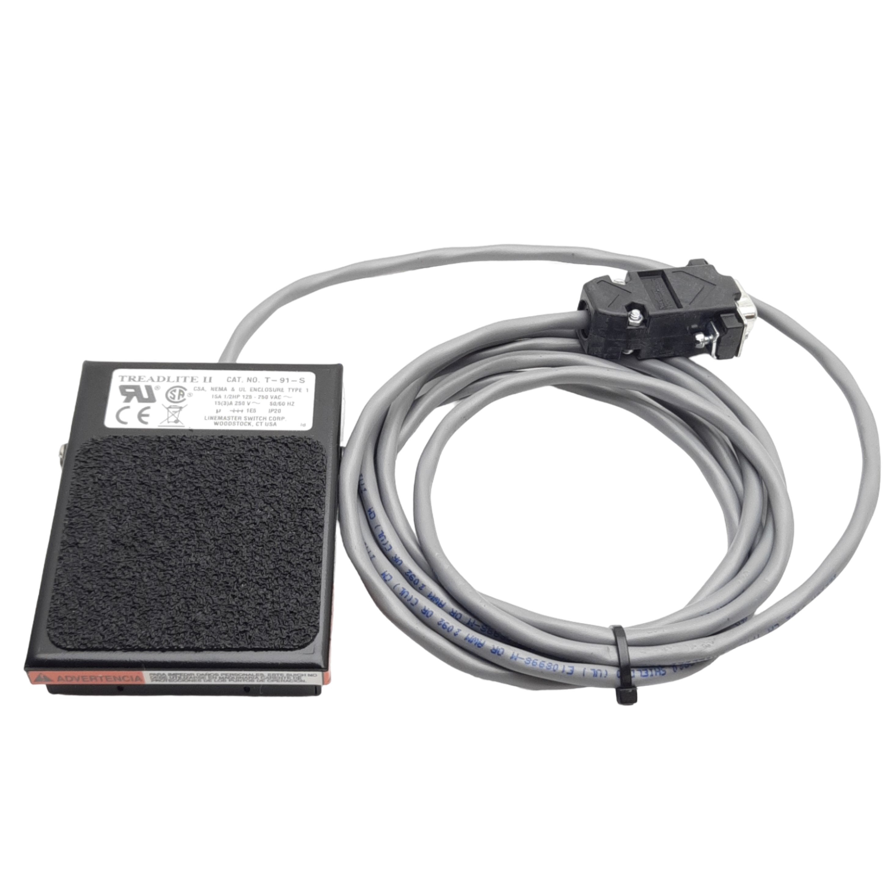 Loctite CL25 88653 Treadlite II Foot Switch / Pedal, DB9M, Momentary ...