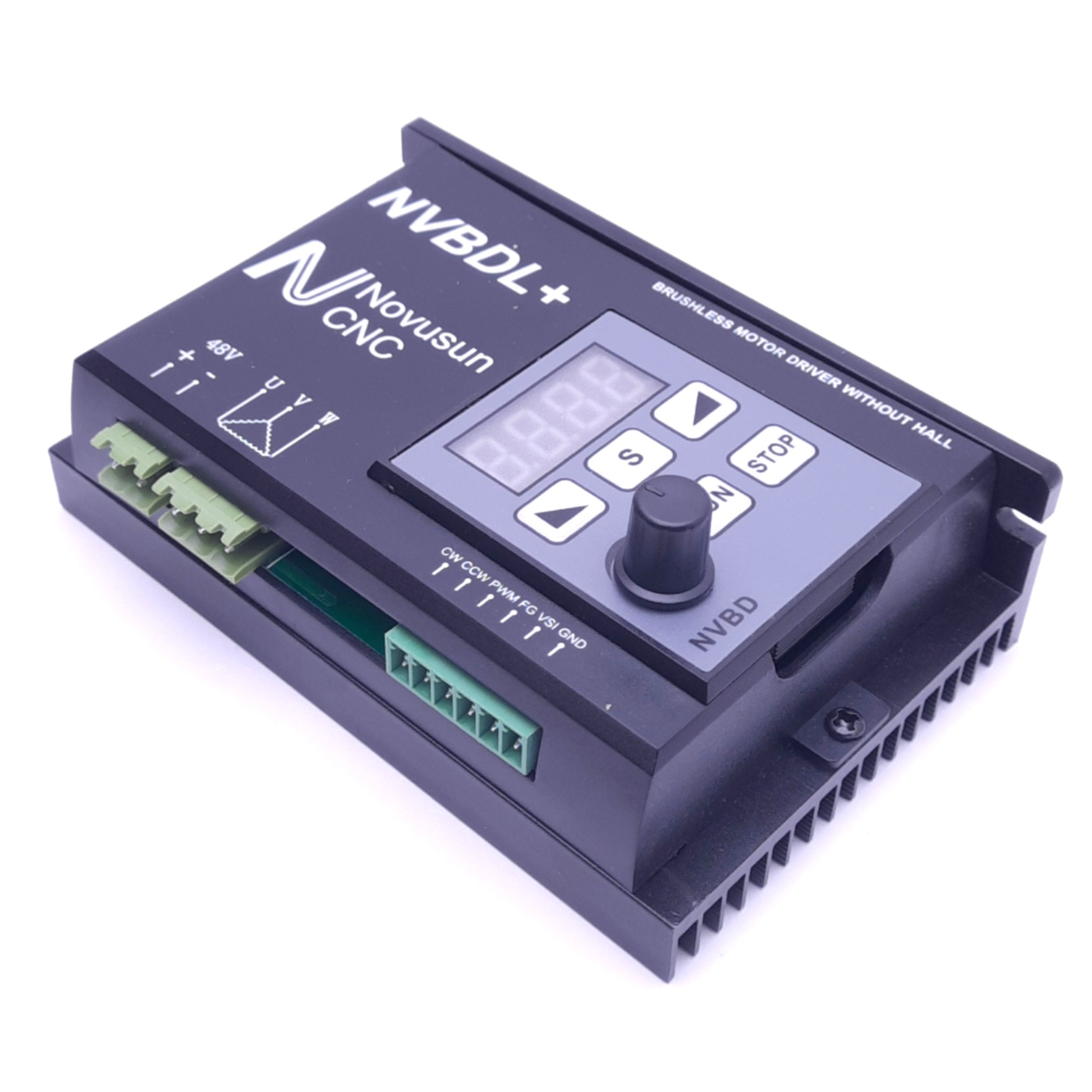 Novosun CNC NVBDL+ Brushless Motor Driver, 12000rpm Max, 24-60VDC, 600 ...