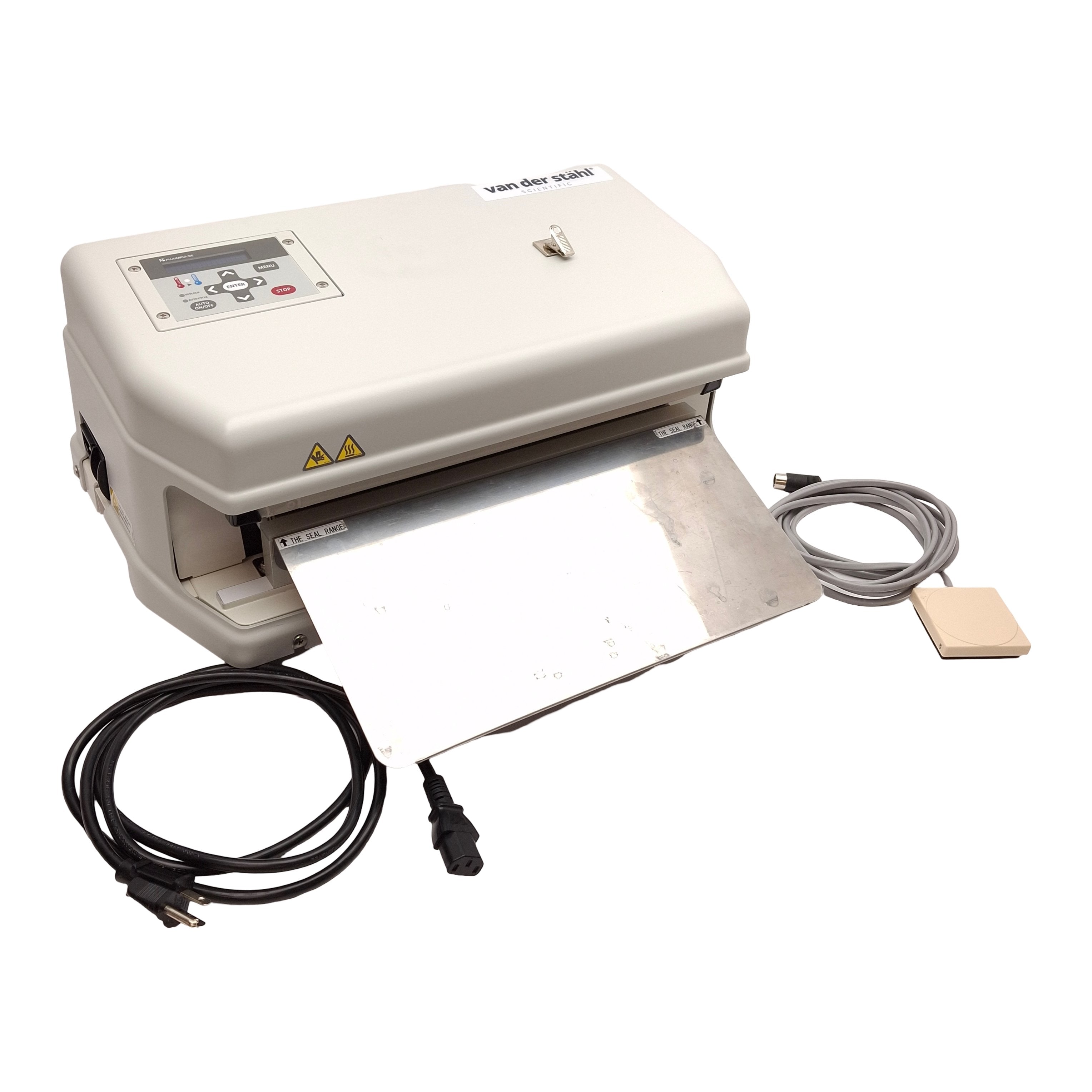 Van Der Stahl MS-350-NP Medical Pouch Sealer w/ Switch 140-400°F Seal ...