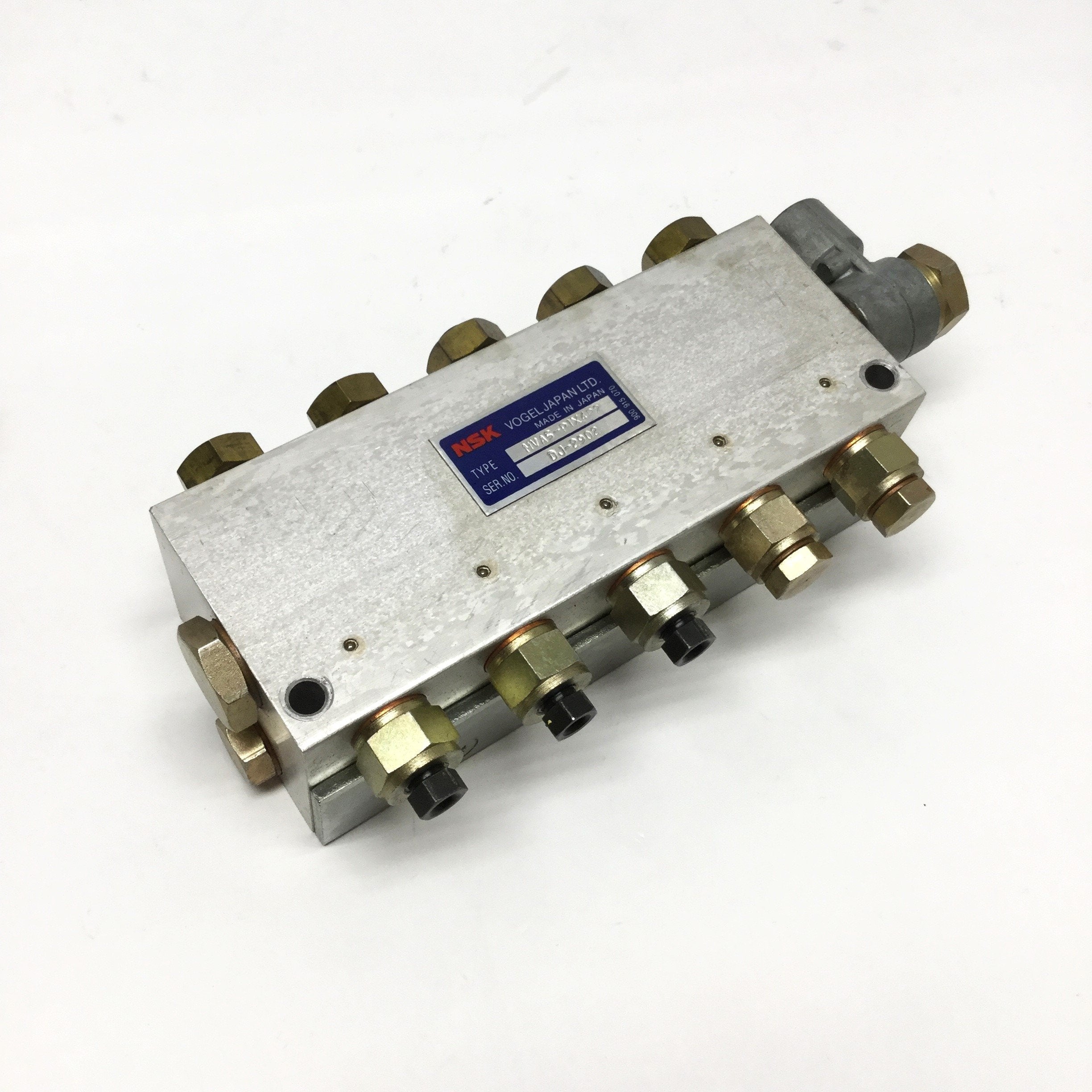 NSK Vogel MVA5-P1x4P2 Air/Oil Lubrication Mixing 5-Valve Block from My ...