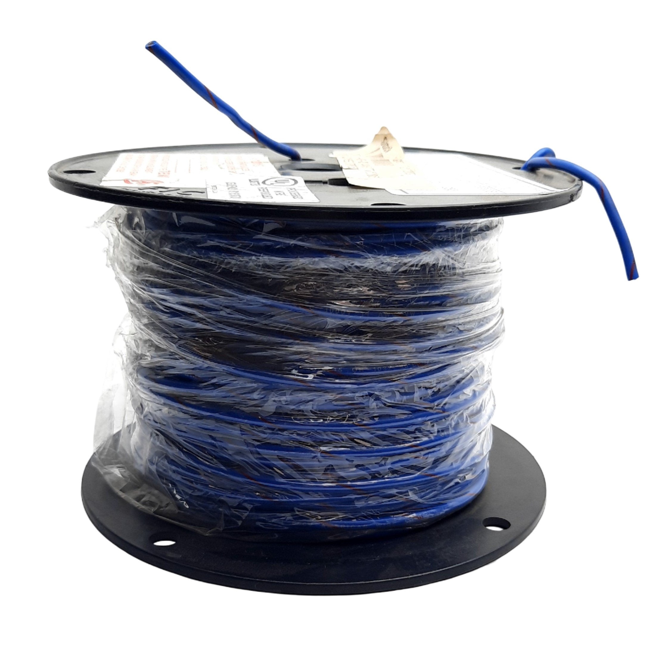 Omni L714ST-MB-03 Hook-Up Wire, 14 Gauge MTW/UL1015 250 Feet Blue MTW ...
