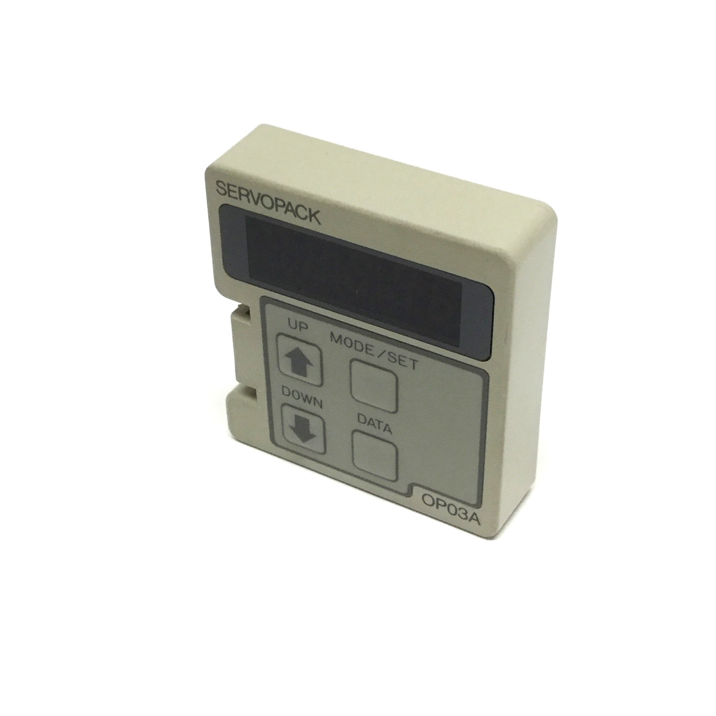 Yaskawa JUSP-OP03A SERVOPACK Digital Operator Module, Mounted Type, 9 ...