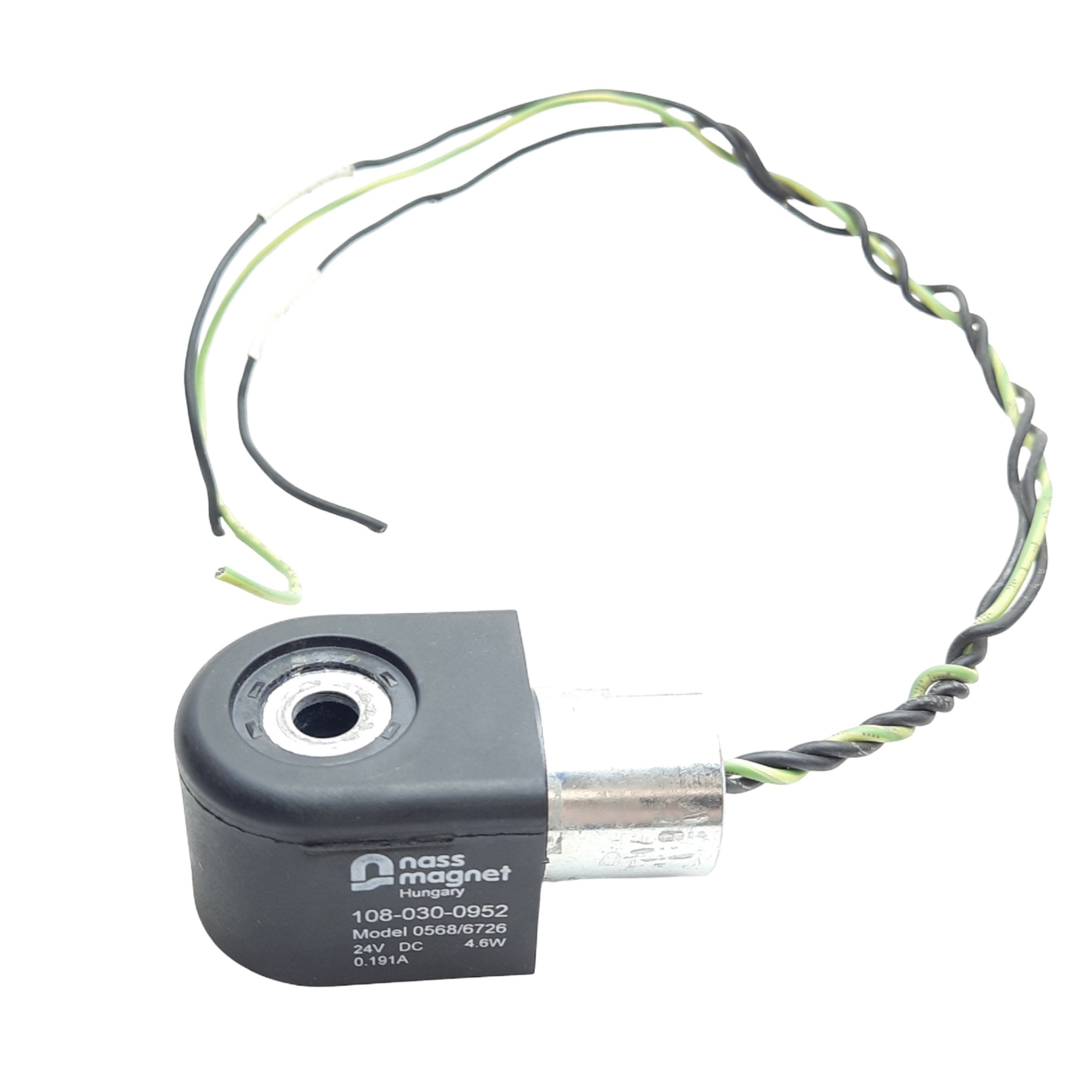Nass Magnet 108-030-0952 System 8 Solenoid Coil, 24VDC Coil, 1/2 in NP ...