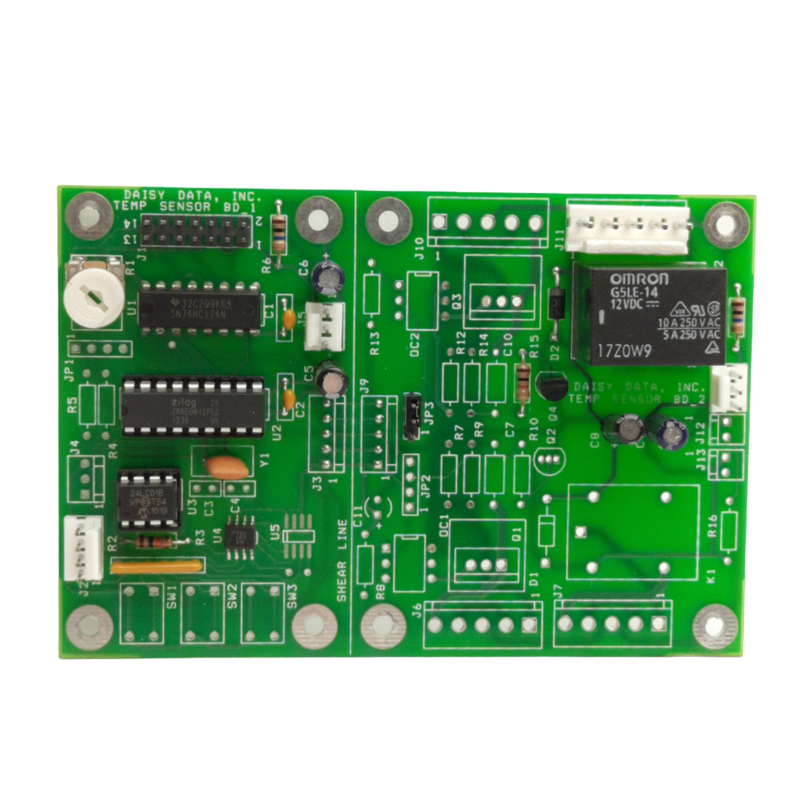 Daisy Data I082-000001 Thermostat/Temp Sensor Board For Vortex Cabinet ...