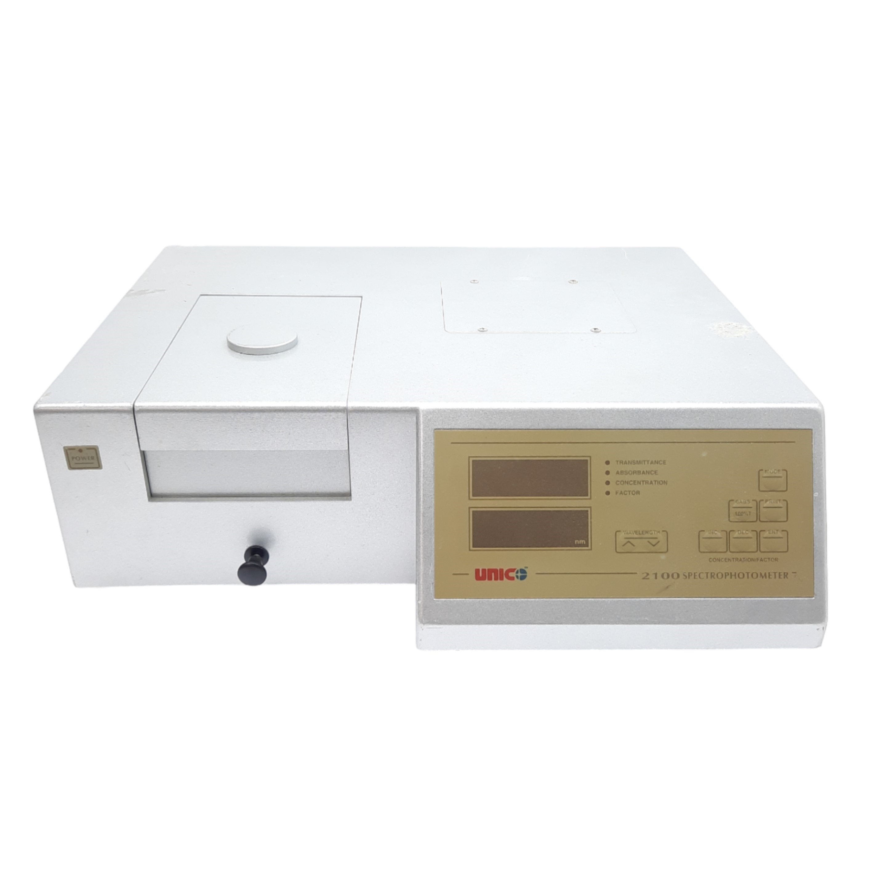Unico Model 2100 Spectrophotometer 5nm Slit, 1200 Lines/mm, 325-1000nm ...