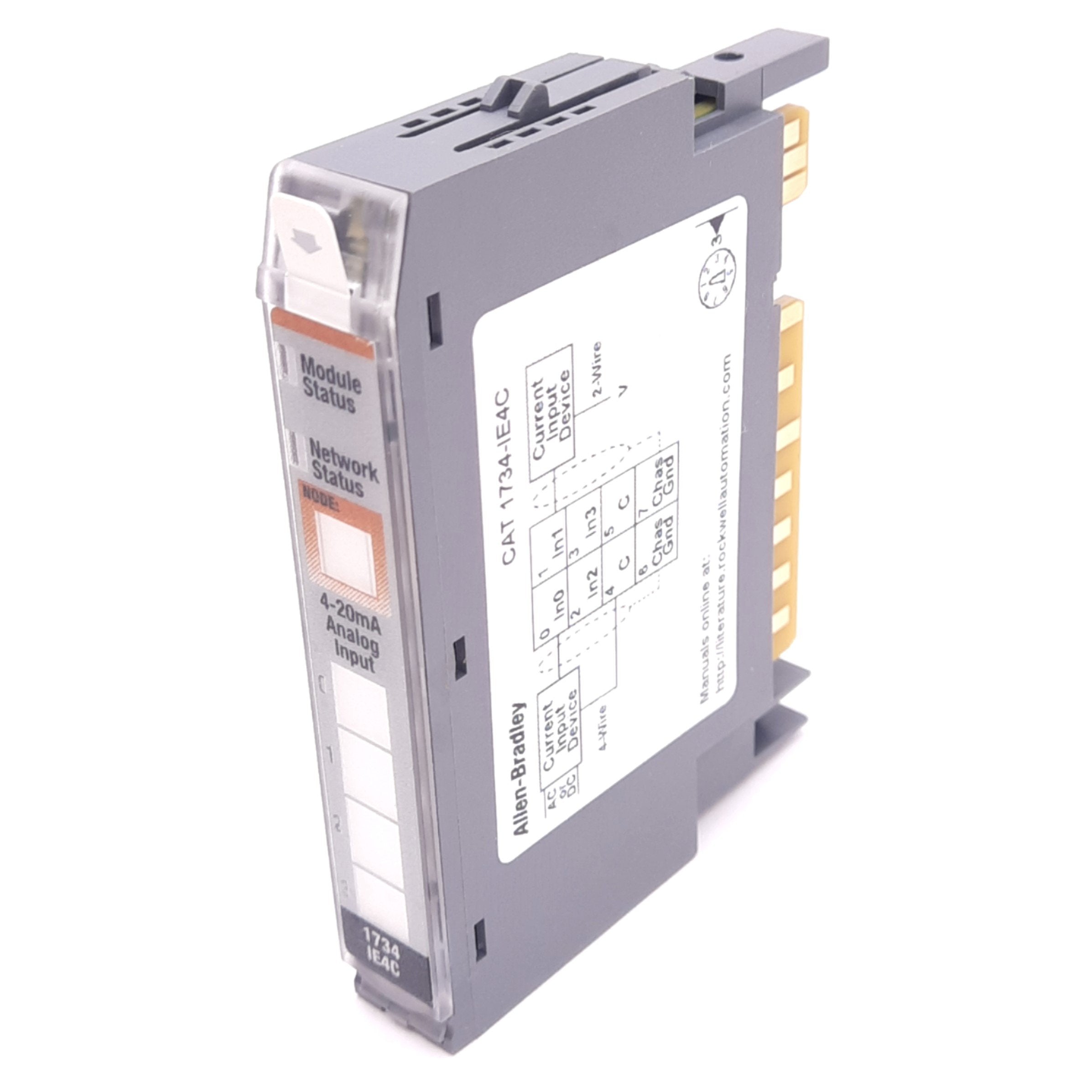 Allen Bradley 1734-IE4C POINT I/O Input Module, 4-Channel, 0/4-20mA In ...