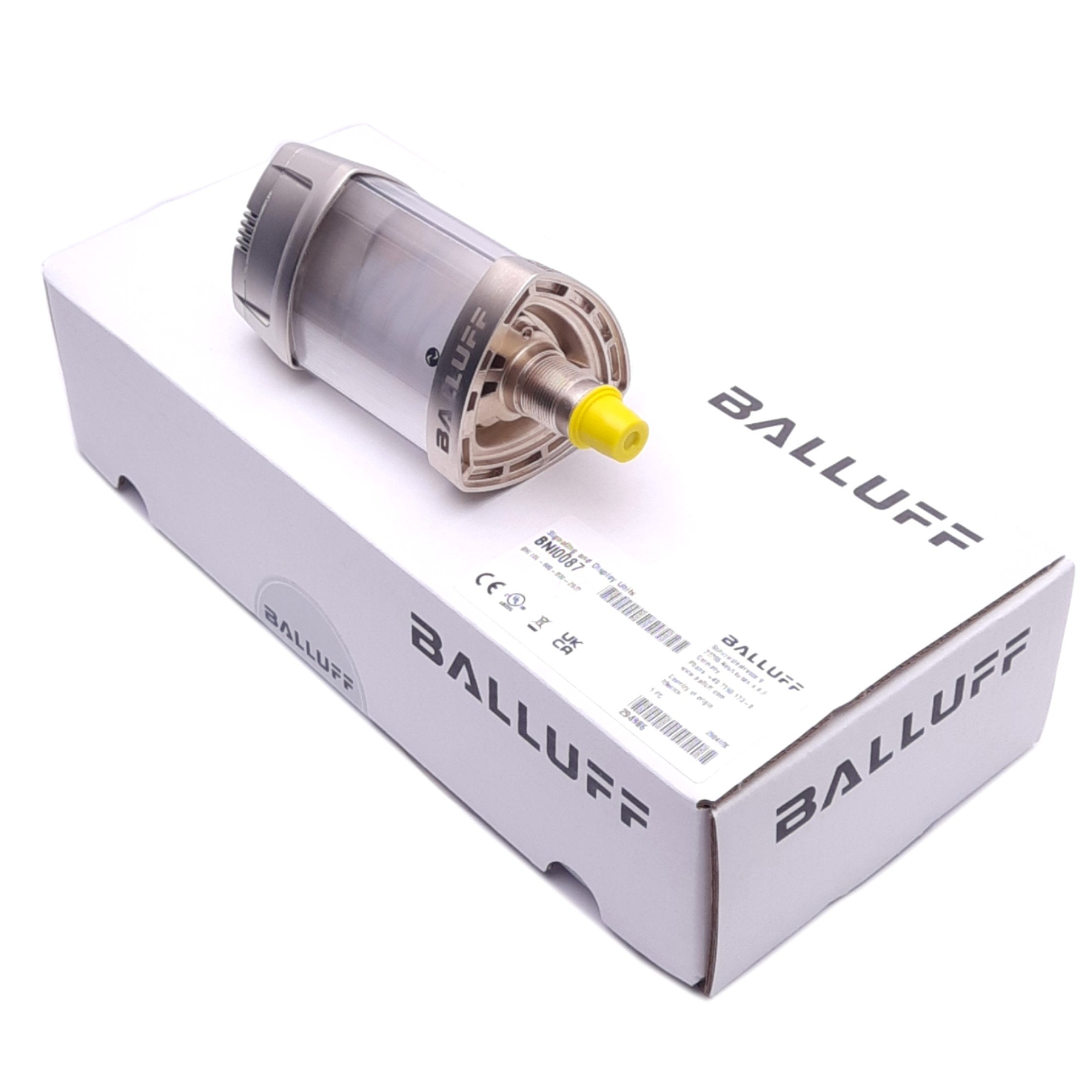 Balluff BNI0087 Smart LED Signal Tower, IO-Link, M12 4-Pin, 24VDC, 95d ...