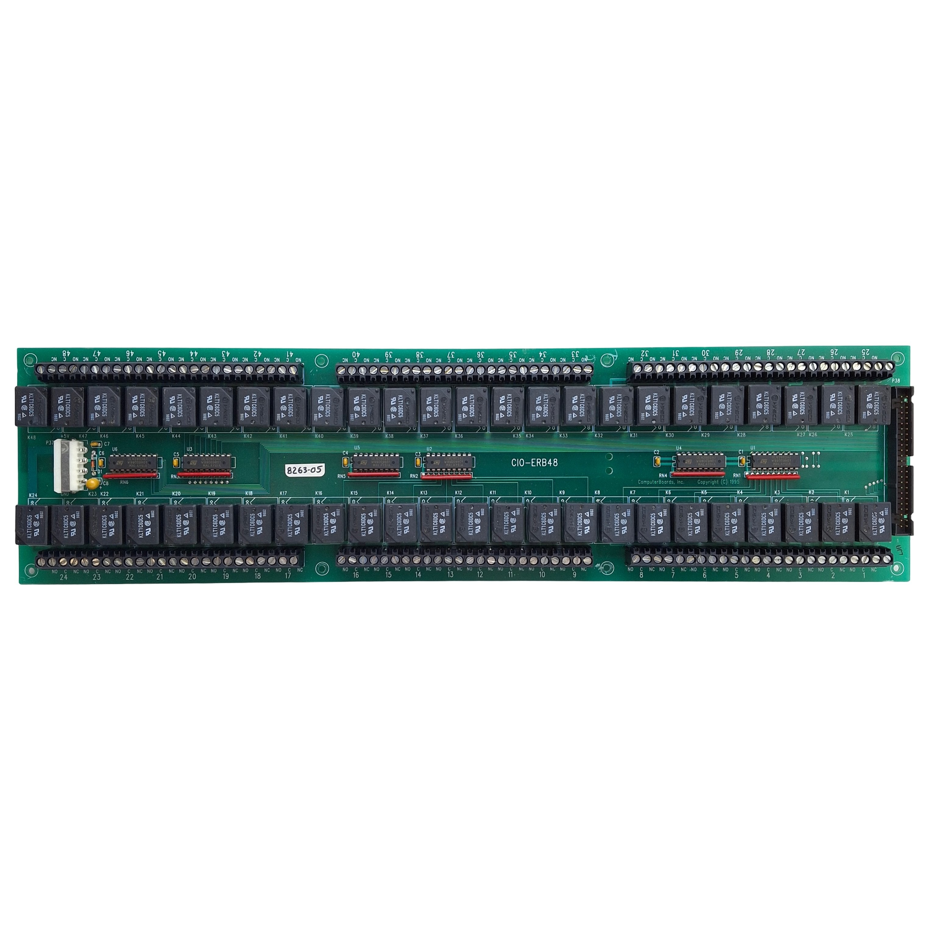 Measurement Computing CIO-ERB48 Relay Board, 48x SPDT Form C Relays, 5 ...