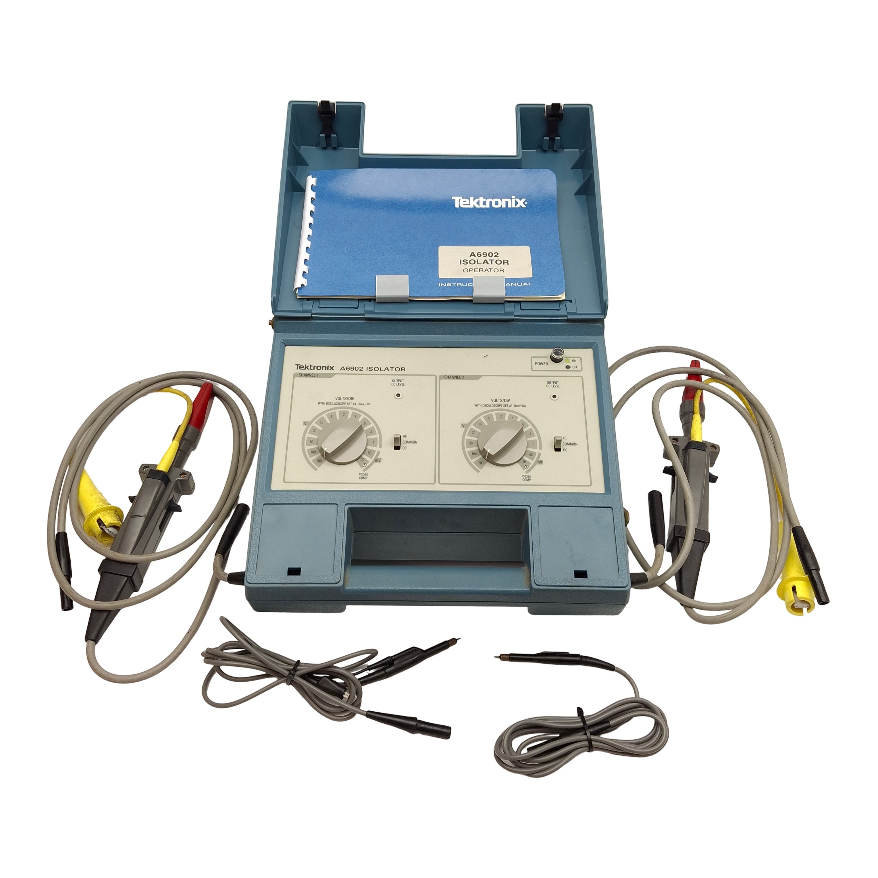 Tektronix A6902 Isolator, 2-Channel, 15MHz, 500V & 1500V Probes, 115/2 ...