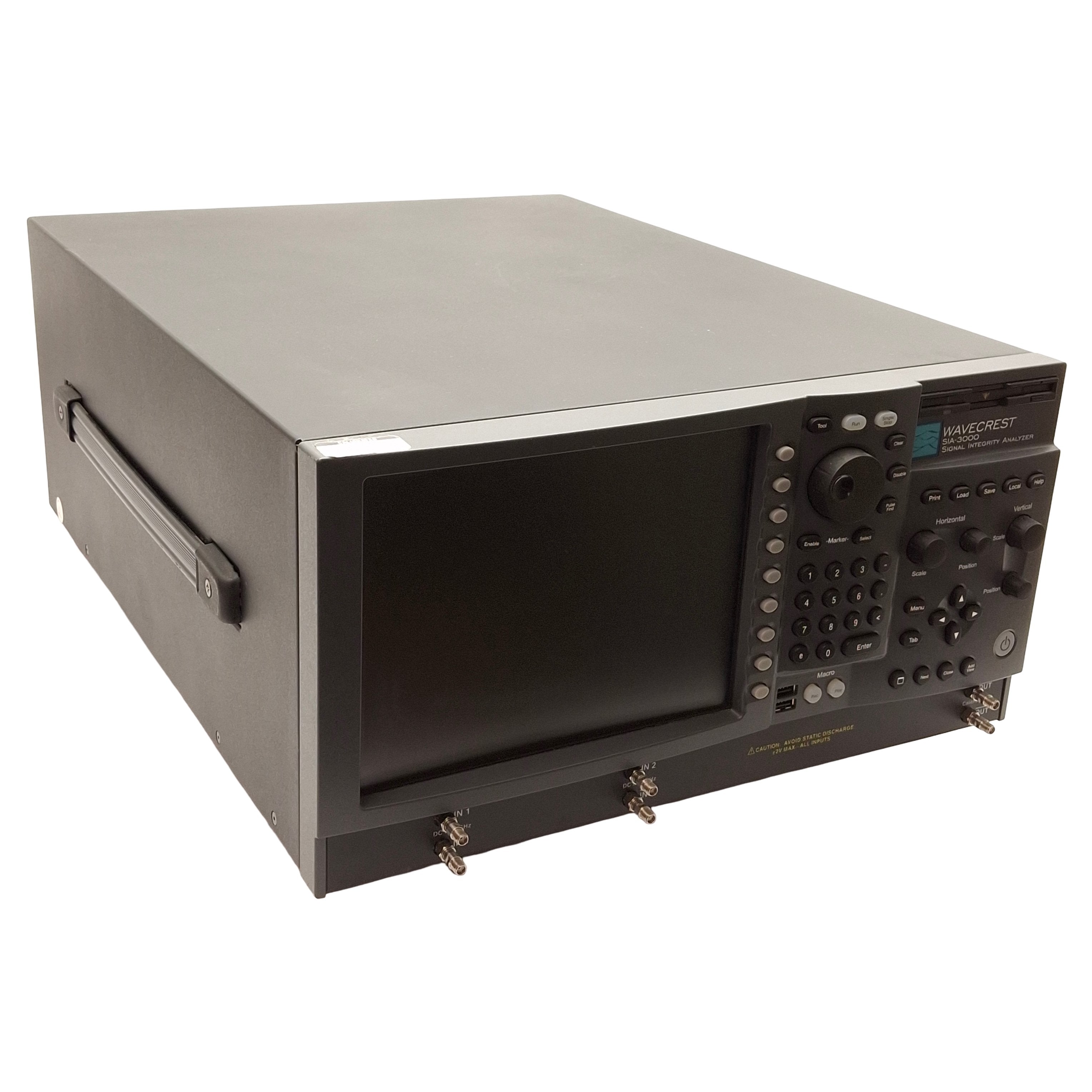 Wavecrest SIA-3000 Signal Integrity Analyzer, 2-Channel, 3GHz, 120/240 ...