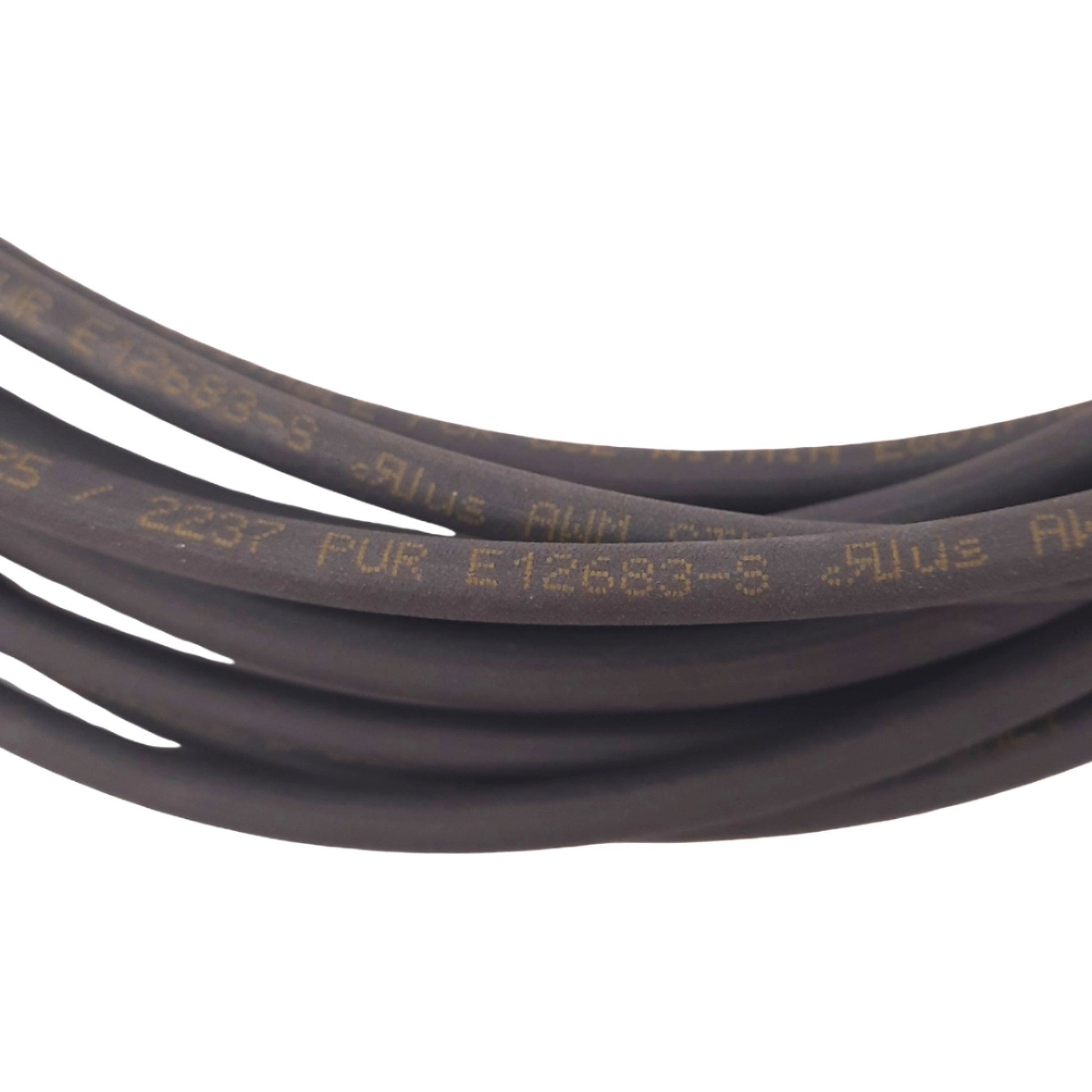 IFM E12683-S Cordset, M12 5-P Female to 4-Wire Flying Leads, 300VAC/DC ...