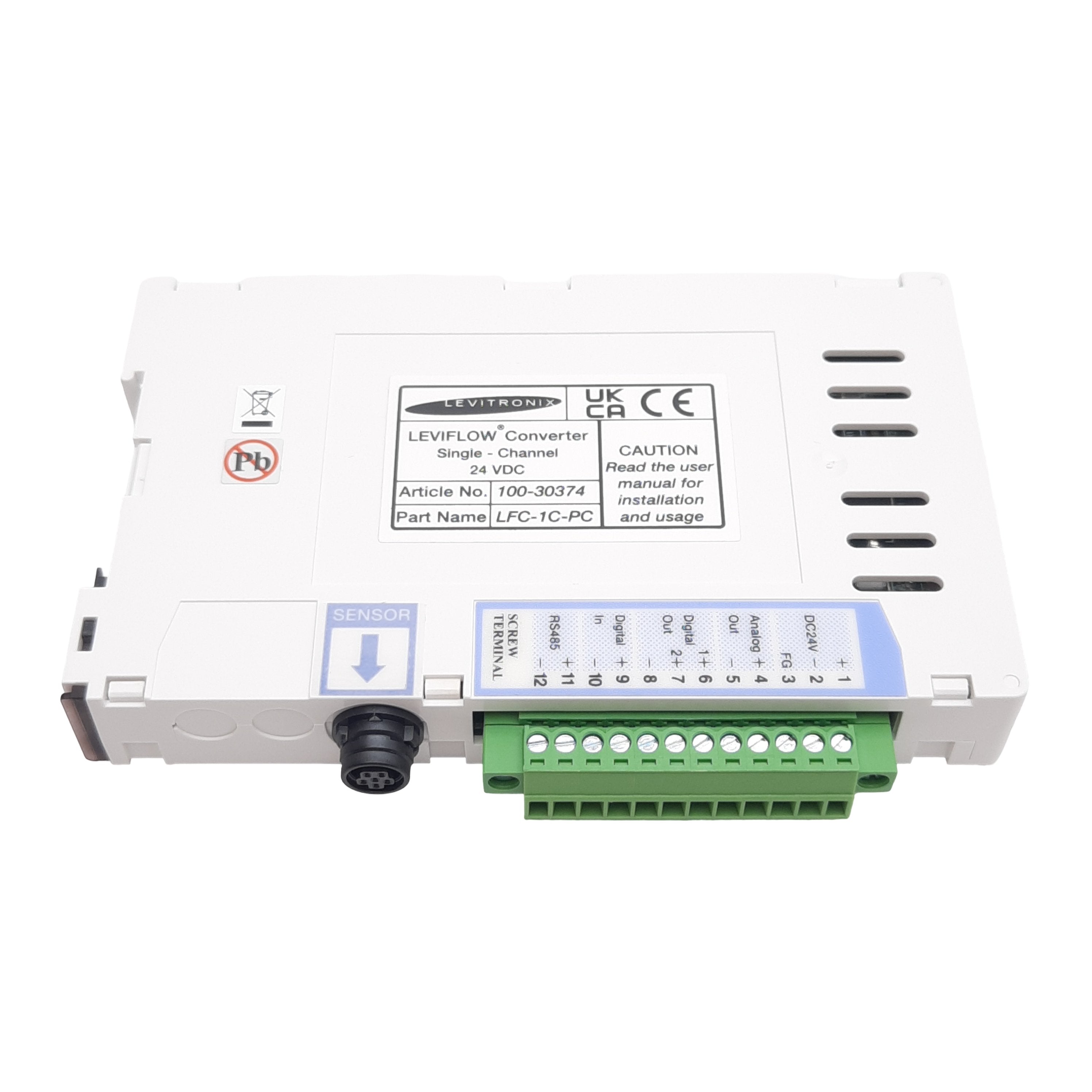 Levitronix LFC-1C-PC LEVIFLOW Single-Channel Converter 4-Digit LCD, 24 ...