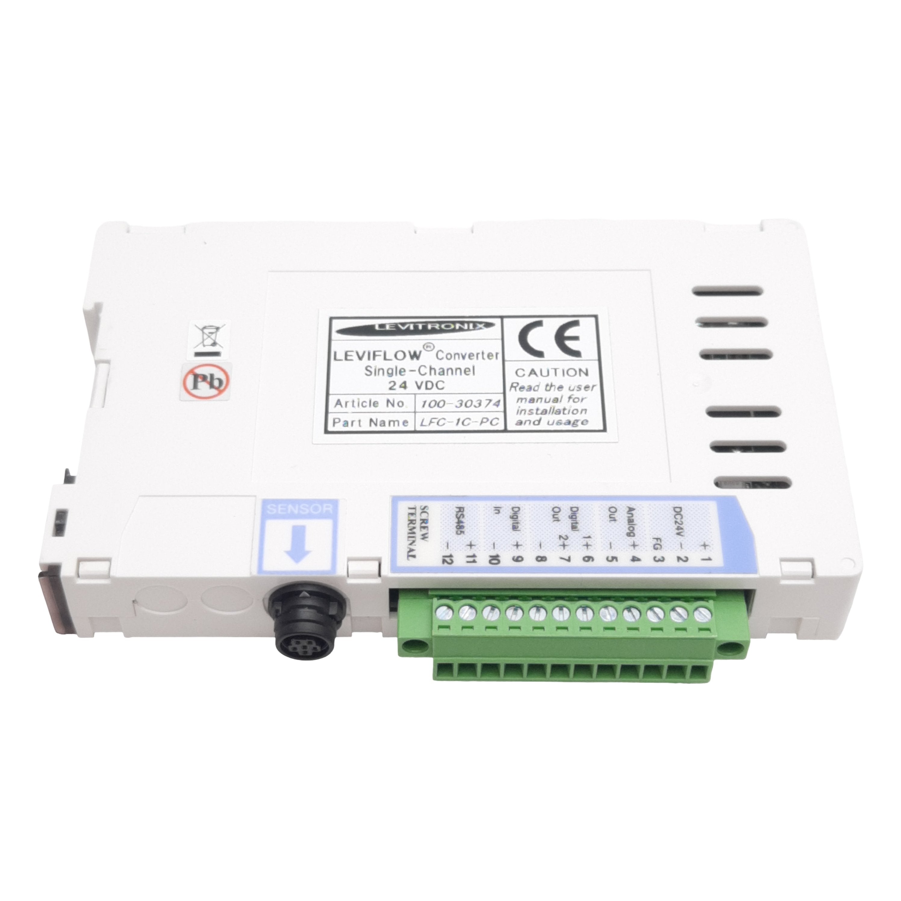 Levitronix LFC-1C-PC LEVIFLOW Single-Channel Converter 4-Digit LCD 24V ...