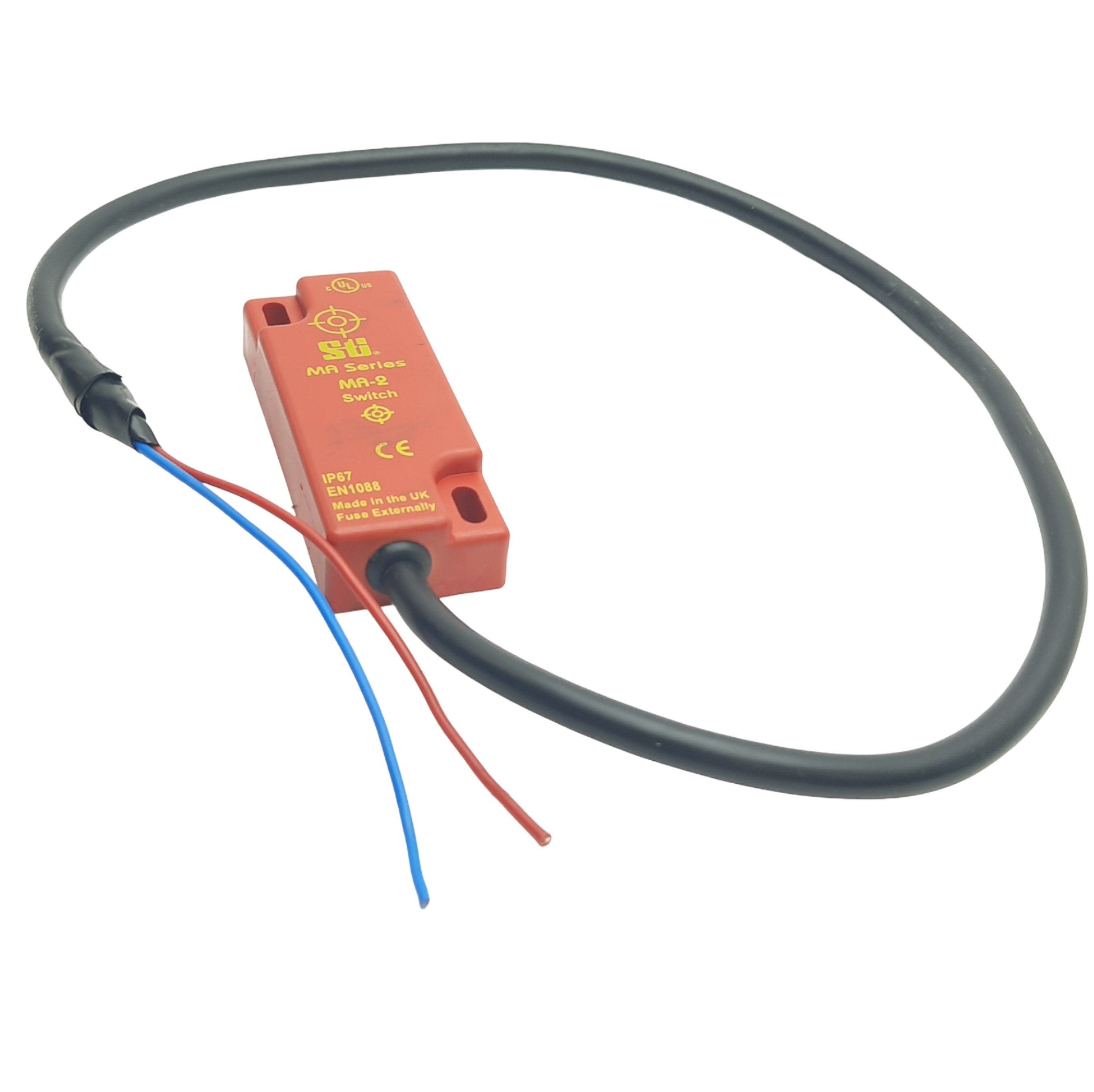 OMRON MA-2DPC4 Safety Interlock Switch 1 NC and 1NO, 2ft Cable, 30VDC ...