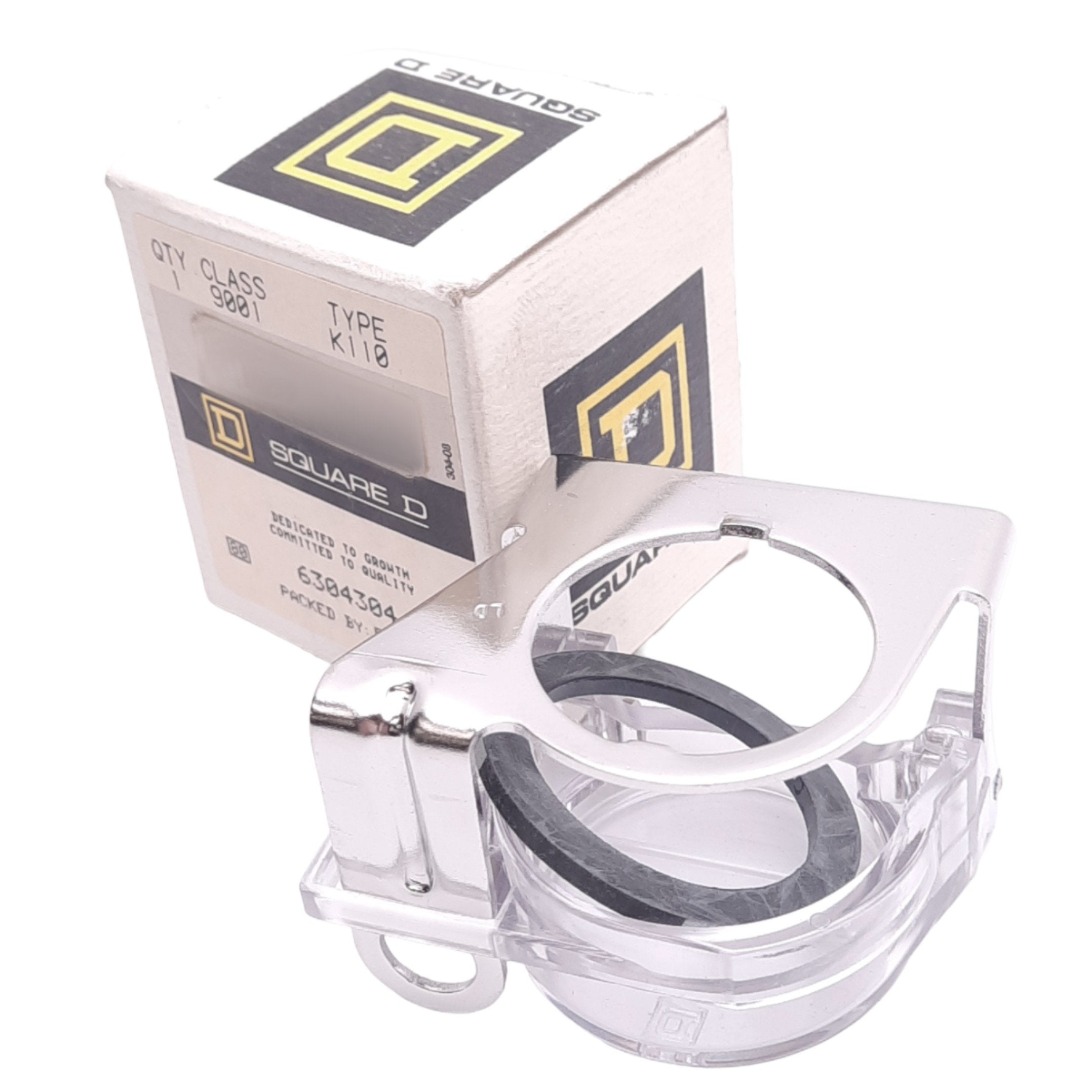 Square D 9001K110 Padlock Attachment for Push/Pull E-Stop Button, ø30m ...