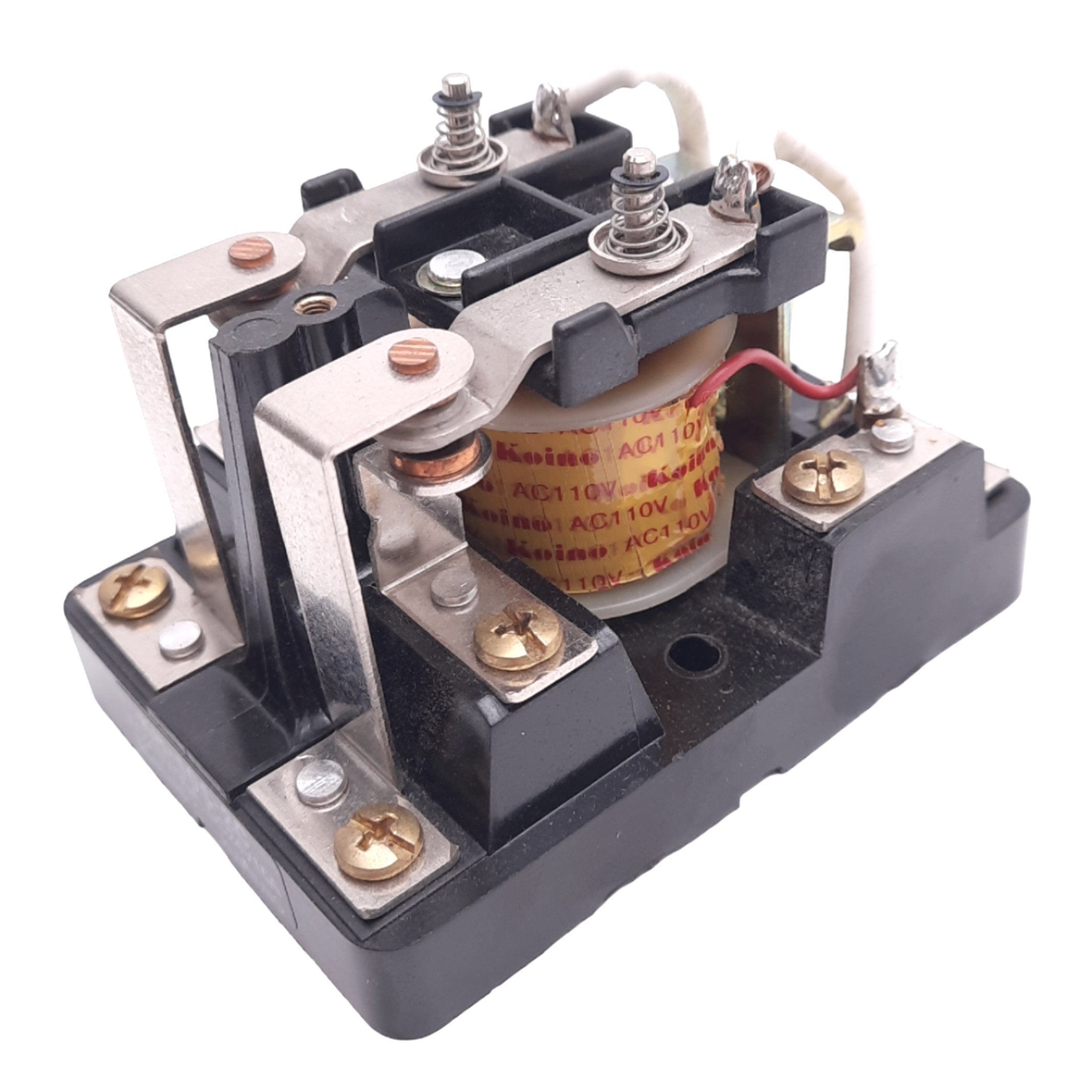 Koino KH-101-2C Power Relay, DPDT, 110VAC/24VDC Coil, 500VAC/250VDC 30 ...