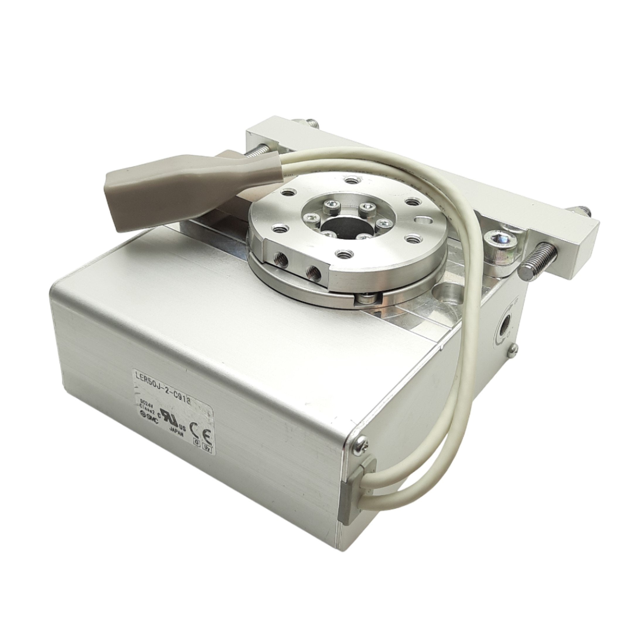 SMC LER50J-2-C918 Electric Rotary Table, Rotation: 320 Degrees, Power ...