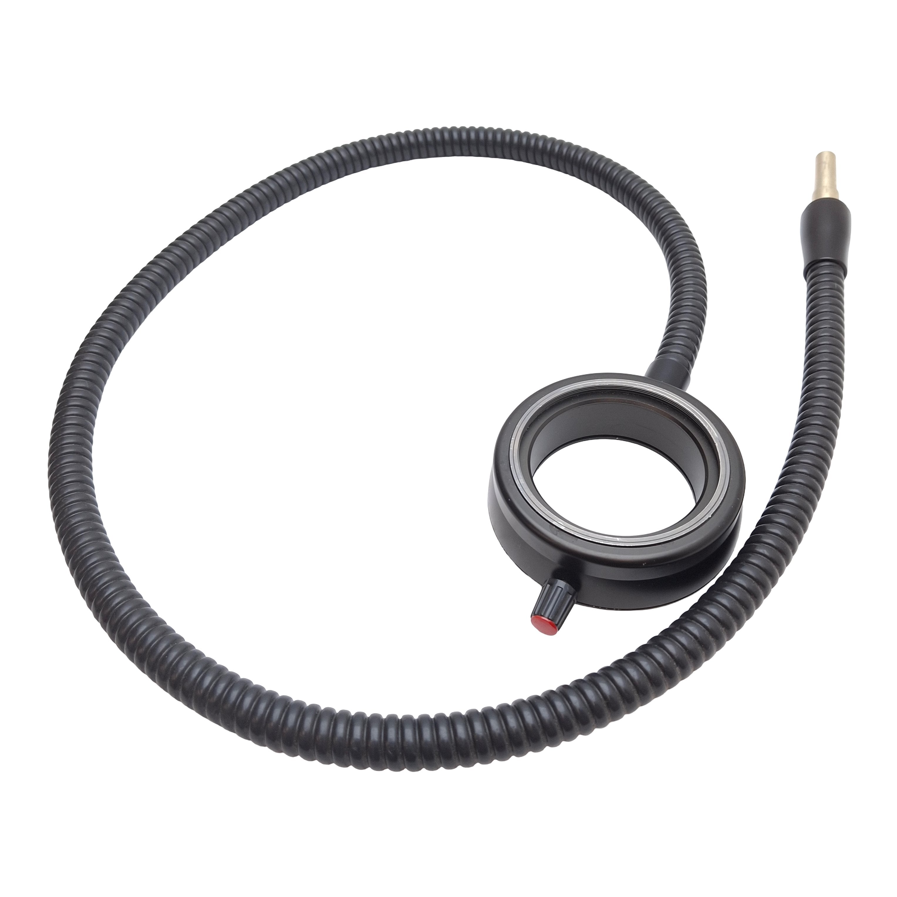 Fiber Optic Ring Light Guide, ø58mm ID, ø9.3mm Bundle, ø10mm Input, 42 ...