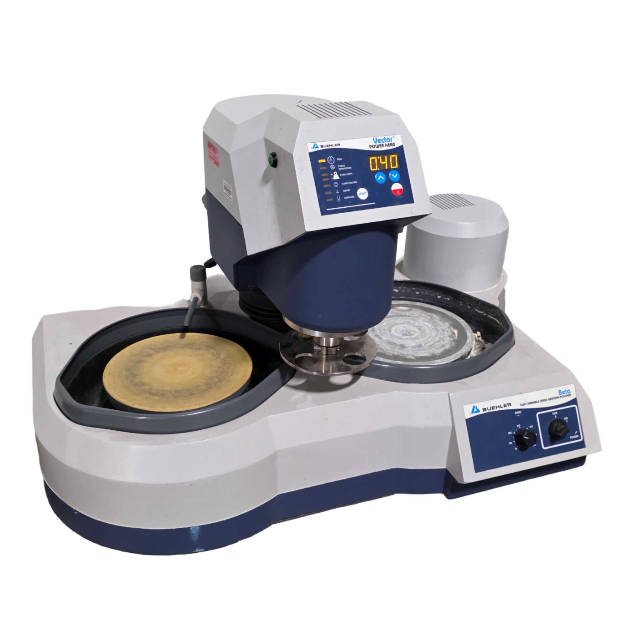 Buehler 49-5102-115 Phoenix Beta Twin Wheel Grinder-Polisher W/Vector ...
