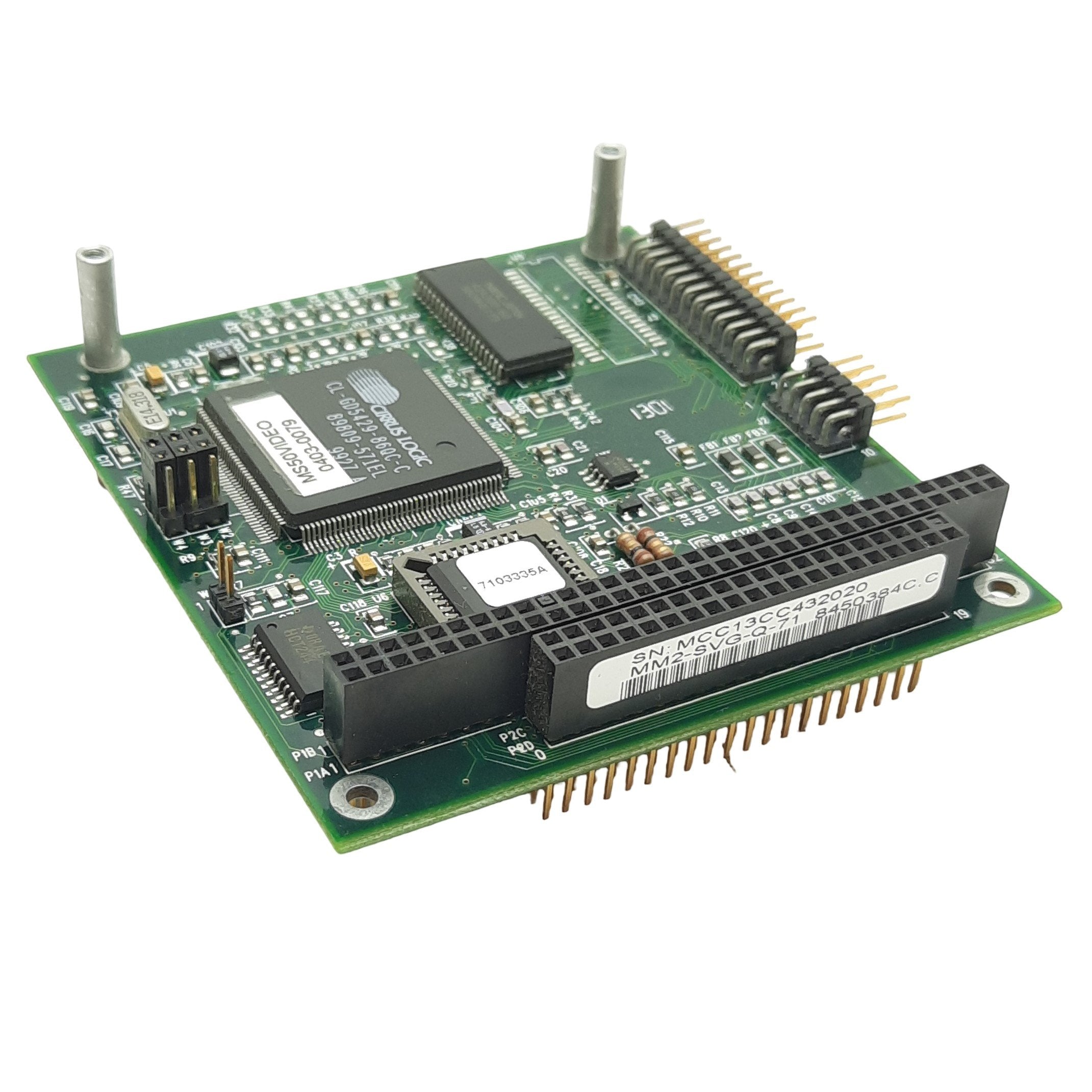 Ampro A13132 REV B High Res CRT Display Controller PC/104 Bus Port ...
