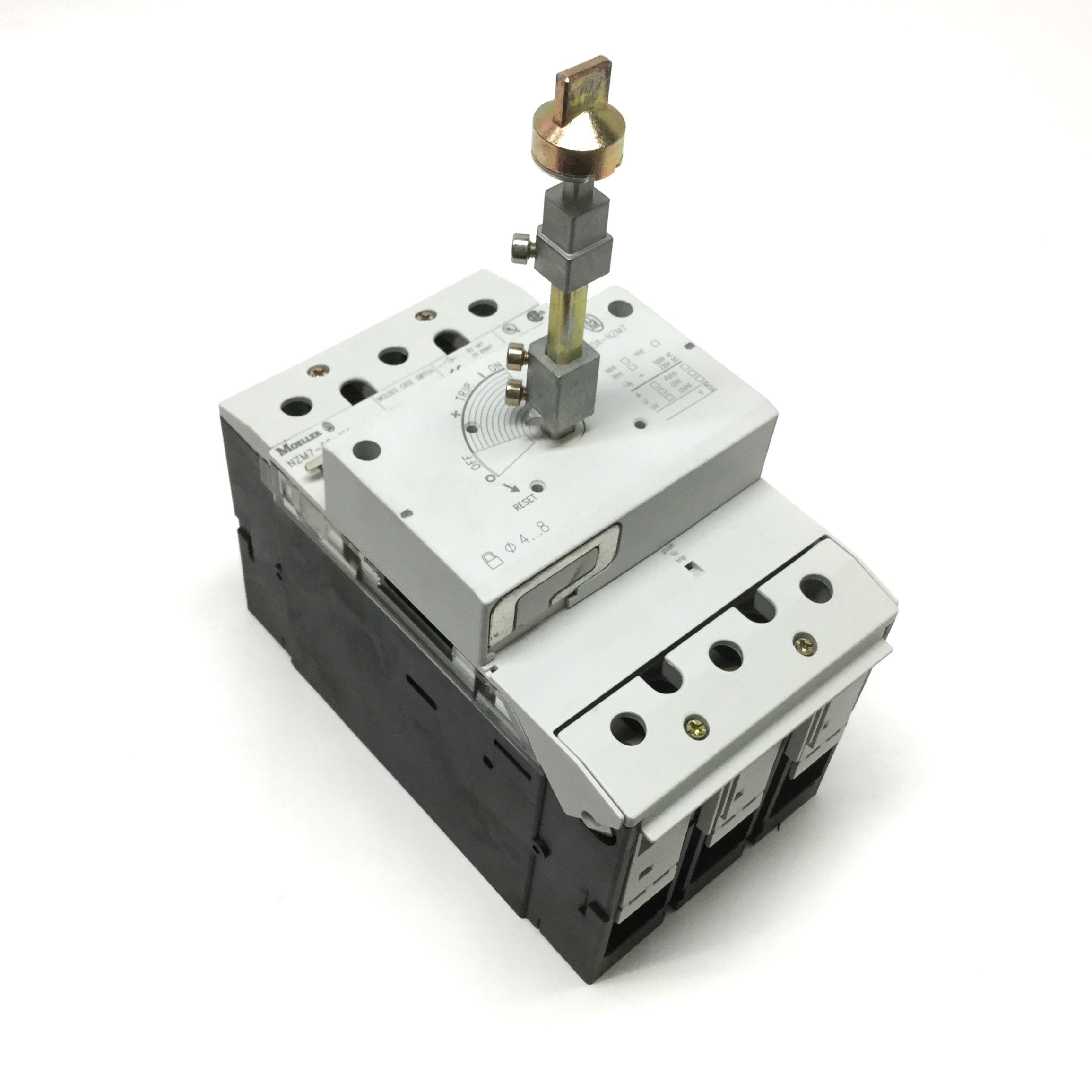 Moeller NZM7-60-NA Disconnect Switch, 3-Pole, 600VAC, 60A w/Rotary Mod ...