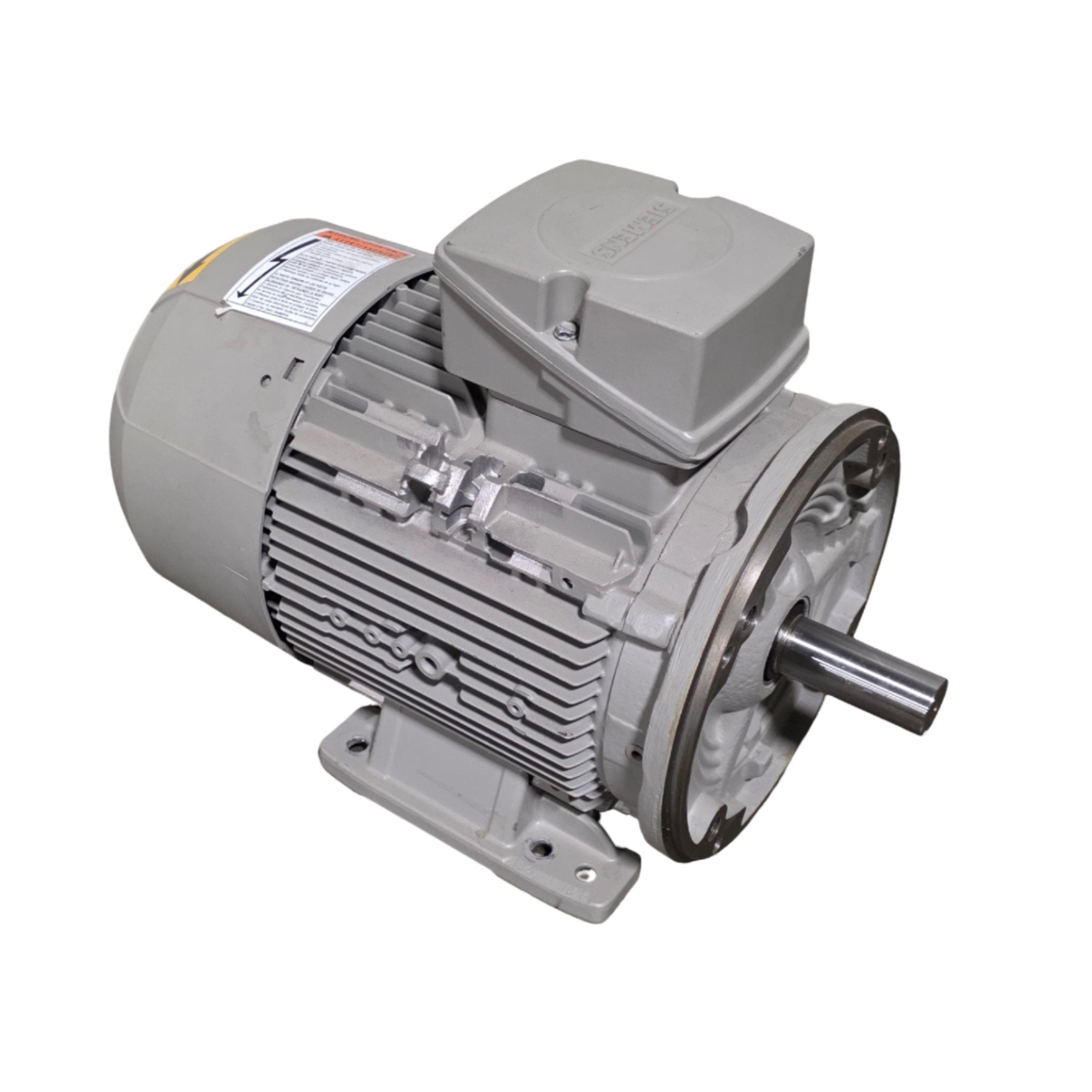 Siemens 1LE21211CB114EA3 3-Phase AC Motor 3-HP, 1760RPM, 182TC, 230/46 ...