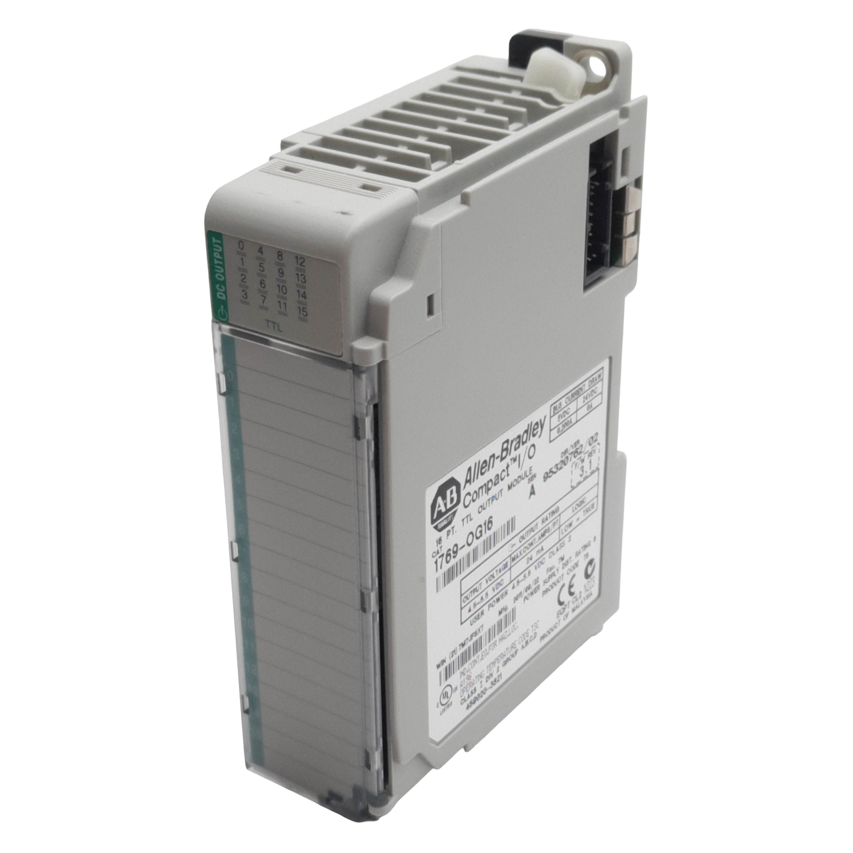 Allen Bradley 1769-OG16 Compact Output Module TTL, 16 Channel, 4.5-5.5 ...