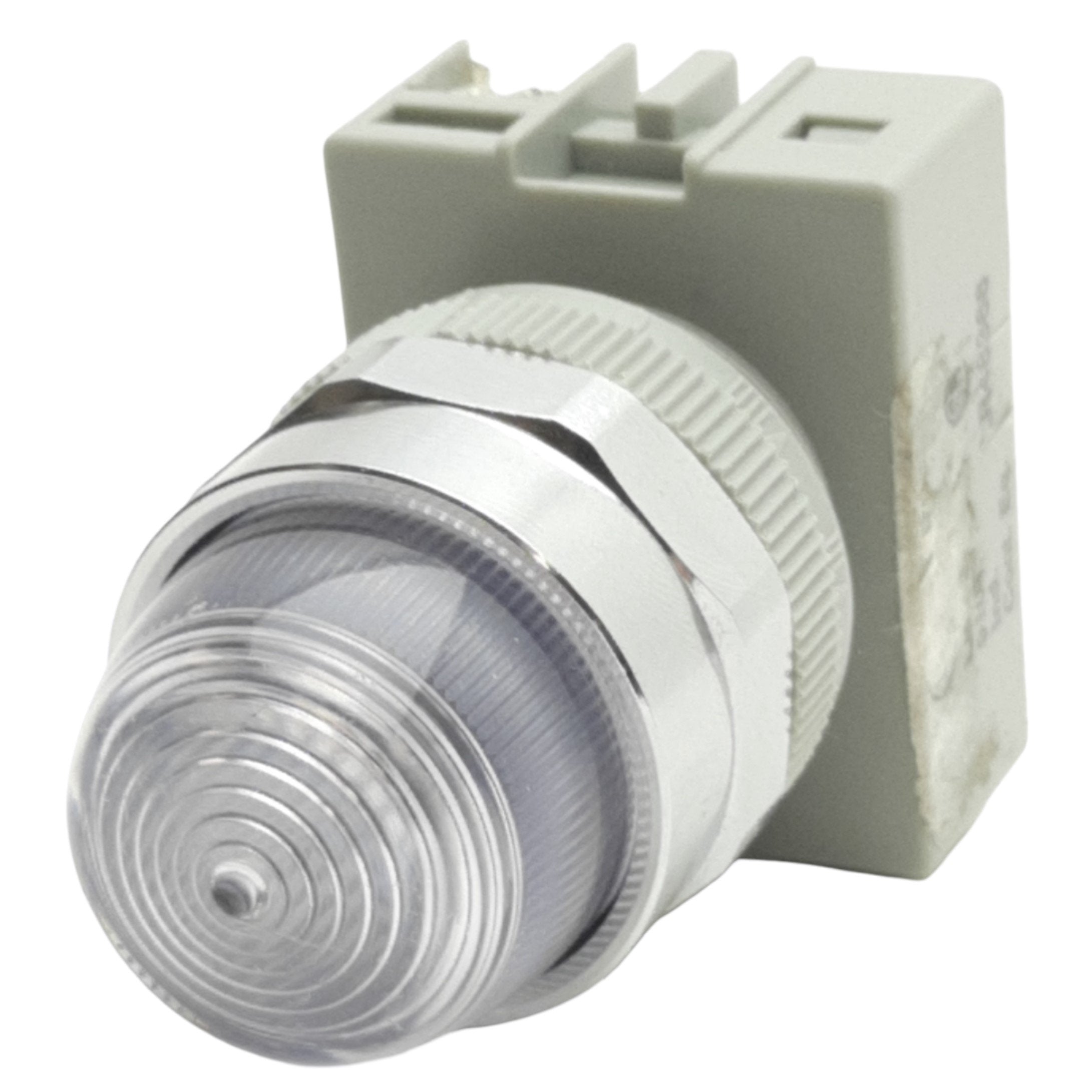 IDEC APW299D-W-24V Clear Pilot Light ø22mm, 24VAC/DC Lamp, Dome Shape ...