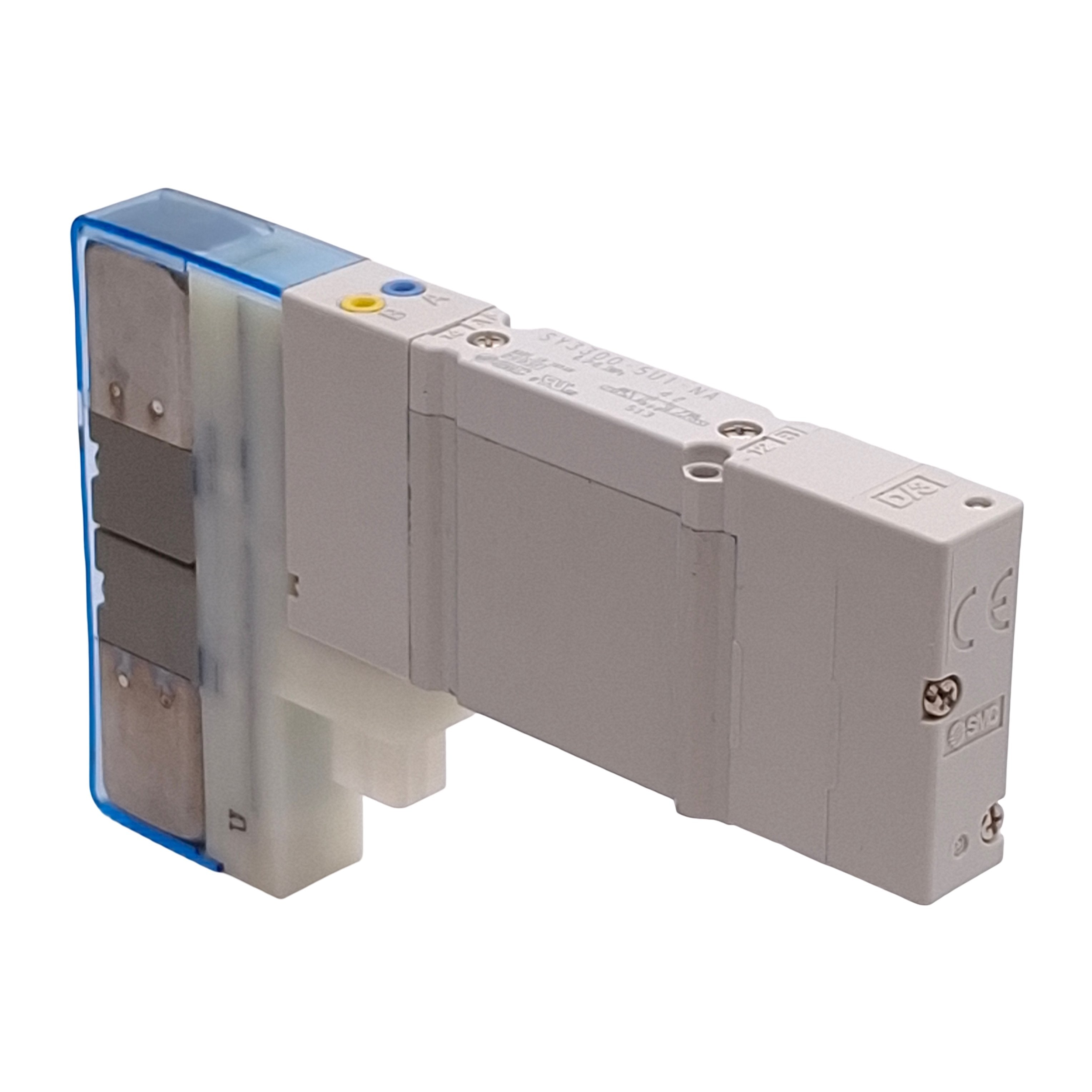 SMC SY3300-5U1-NA Dual Solenoid Valve, 3-Pos Closed Center, 0.7MPa, 24 ...