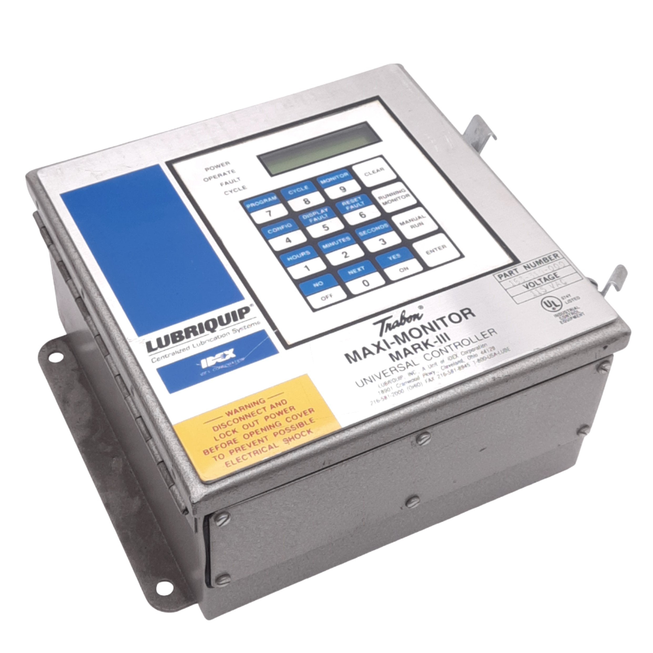 Trabon 163-310-000 LUBRIQUIP Maxi-Monitor Mark-III Universal Controlle ...