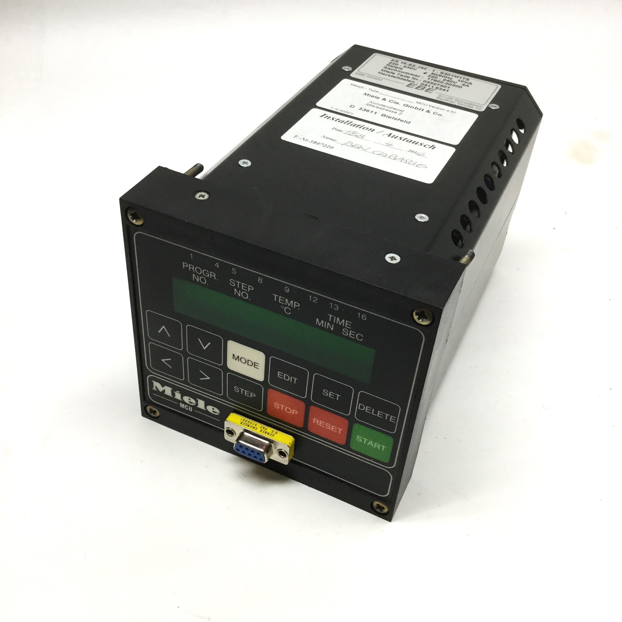 Miele MCU Micro Computer Control Unit 230VAC from CyberClean 6001 Wash ...