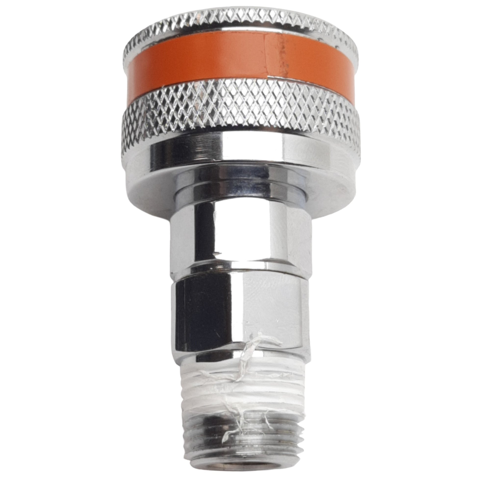 Swagelok SS-QC6-B-4PMK2 Quick-Connect 1/4in, 2.38in Length, Orange Key ...