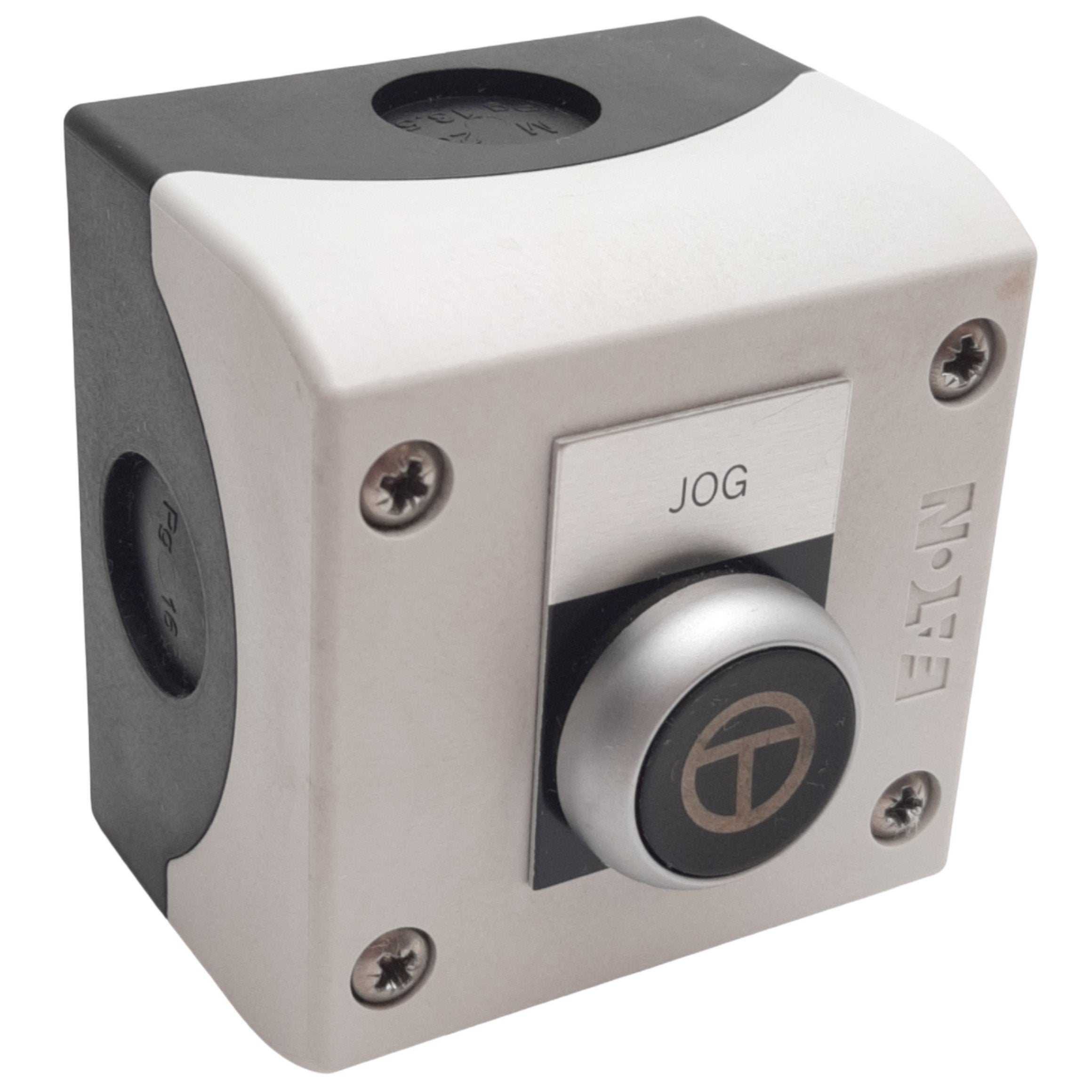 Eaton PC-GF20 Push Button Enclosure Momentary 1x M22-K10, 1-NO, 500V ...