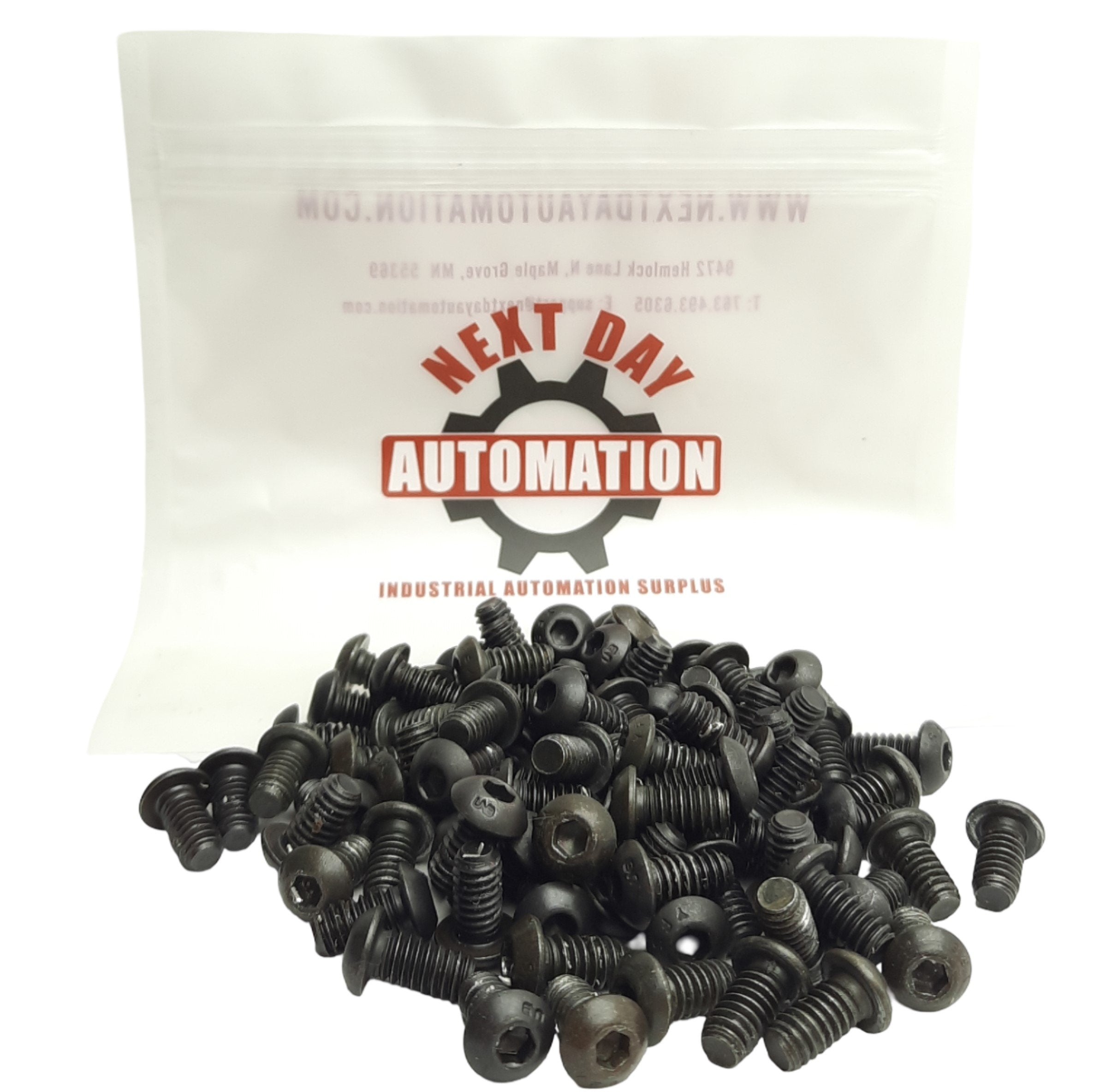 Lot of 85 80/20 3061 Button Head Socket Cap Screws, BHSCS, 1/4-20 x 0 ...