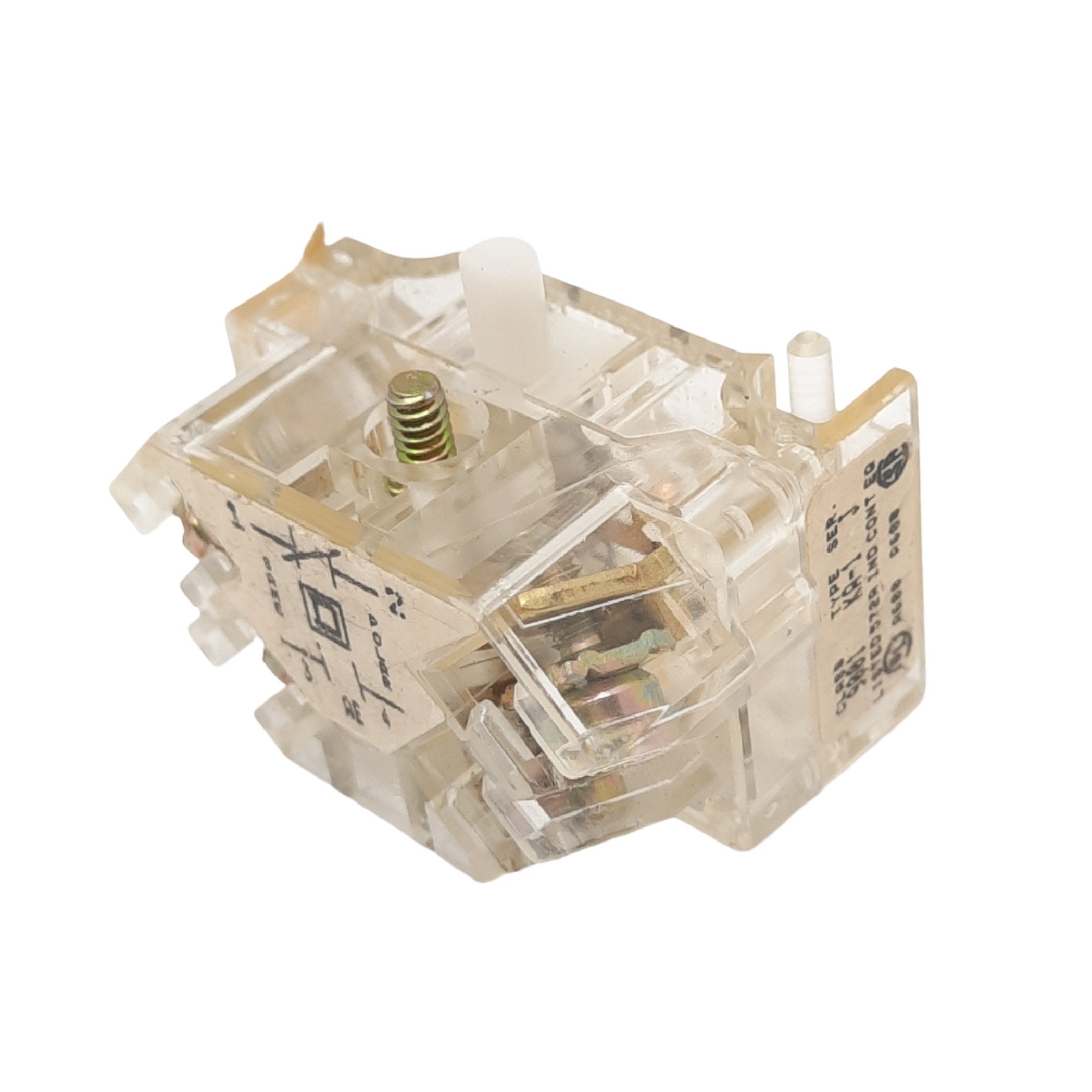 Square D 9001KA1 Contact Block for ø30mm Button, 1N.O. + 1N.C., 600V 1 ...