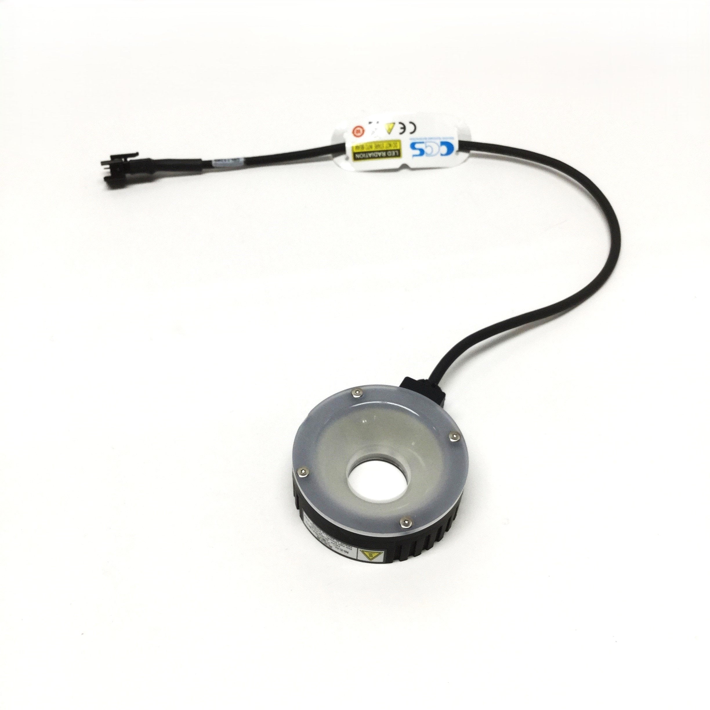 CCS HPR2-50SW Machine Vision Ring Light, White LED, 18mm ID, 50mm OD ...