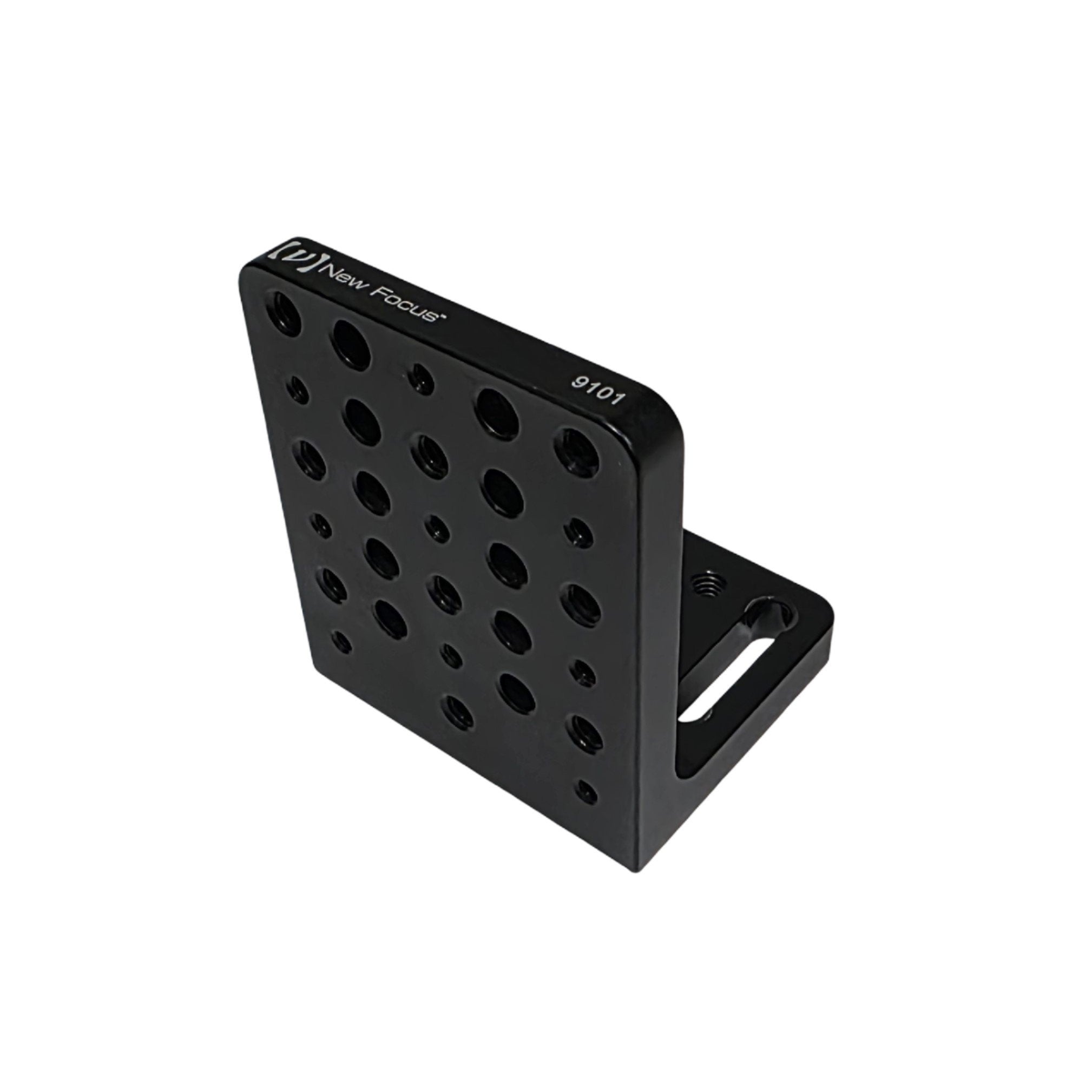 New Focus 9101 90° Angle Plate M6 Thru Slots M4 And M6 Threads 3.25"H ...